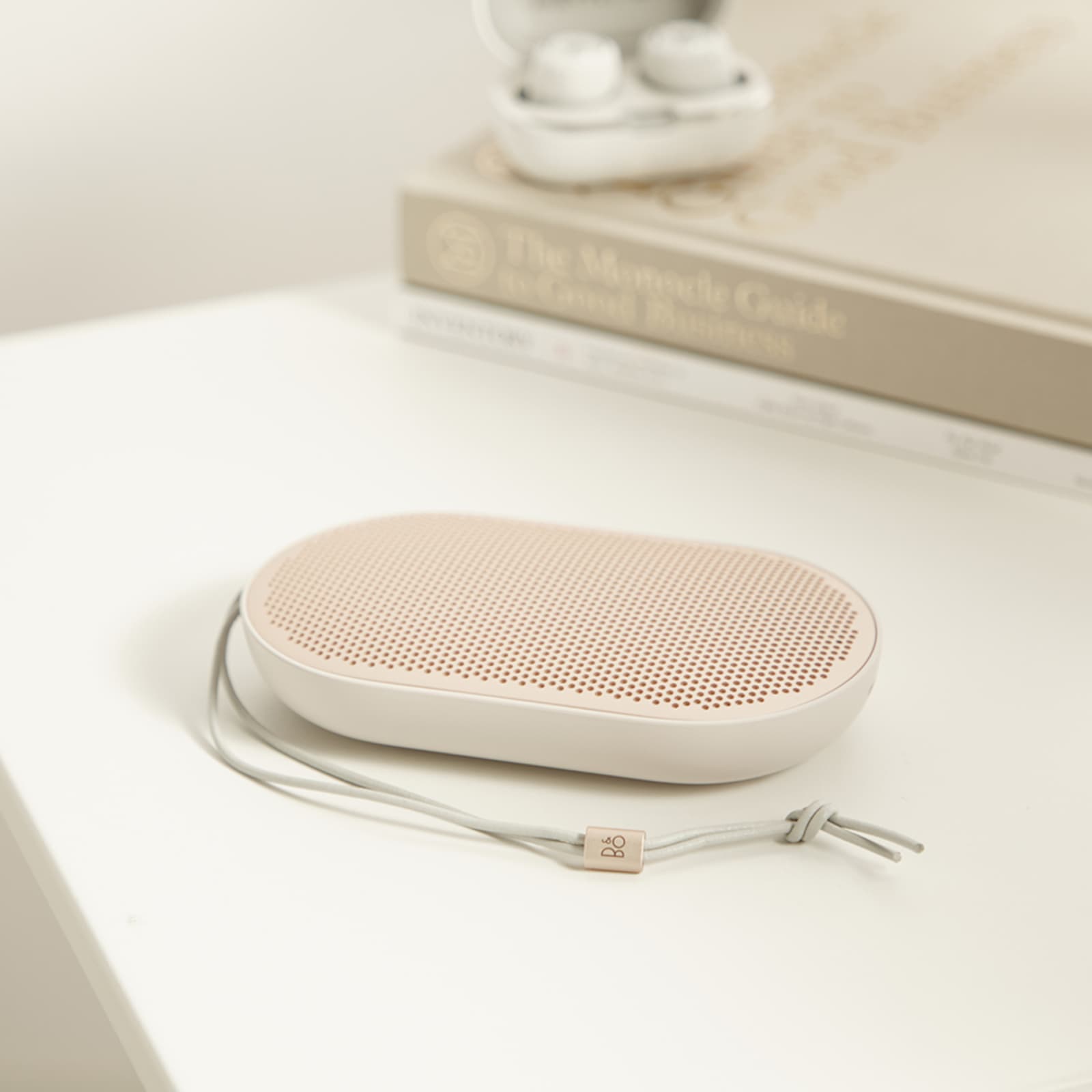 Bang & Olufsen P2 Portable Bluetooth Speaker Sand Stone | END. (US)