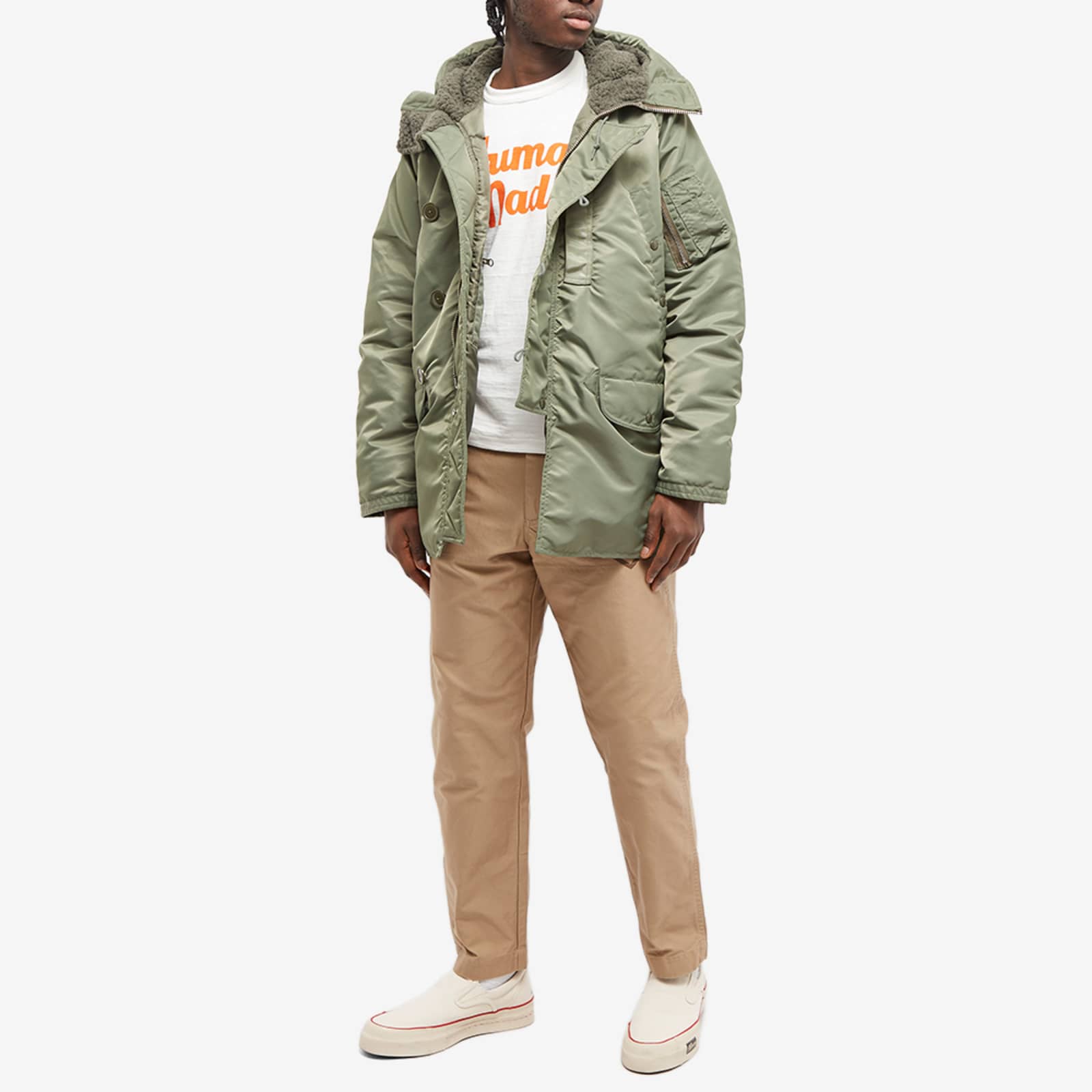 Human Made Print Chino Pant Beige | END. (US)