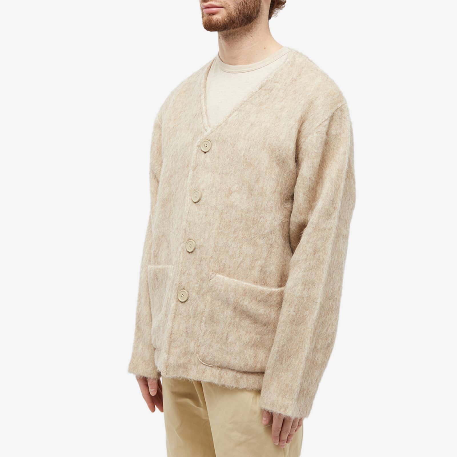 Our Legacy Mohair Cardigan Antique White | END. (US)