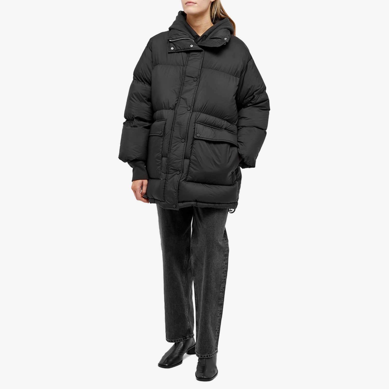 Stand Studio Edna Oversized Puffer Coat Black | END. (KR)