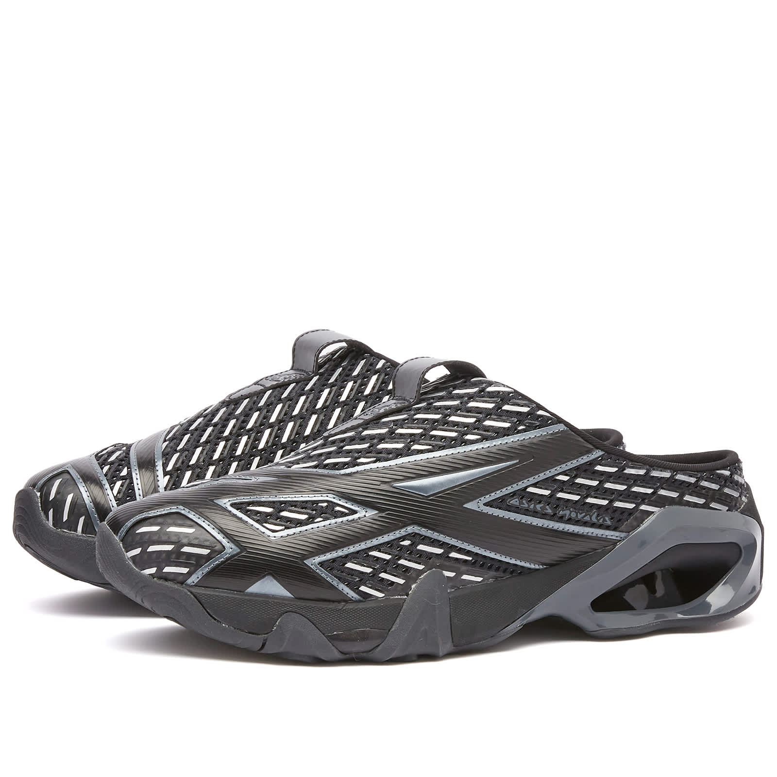 Asics Novalis Gel-Styrax Sneakers Obsidian Black & Pure Silver | END. (US)
