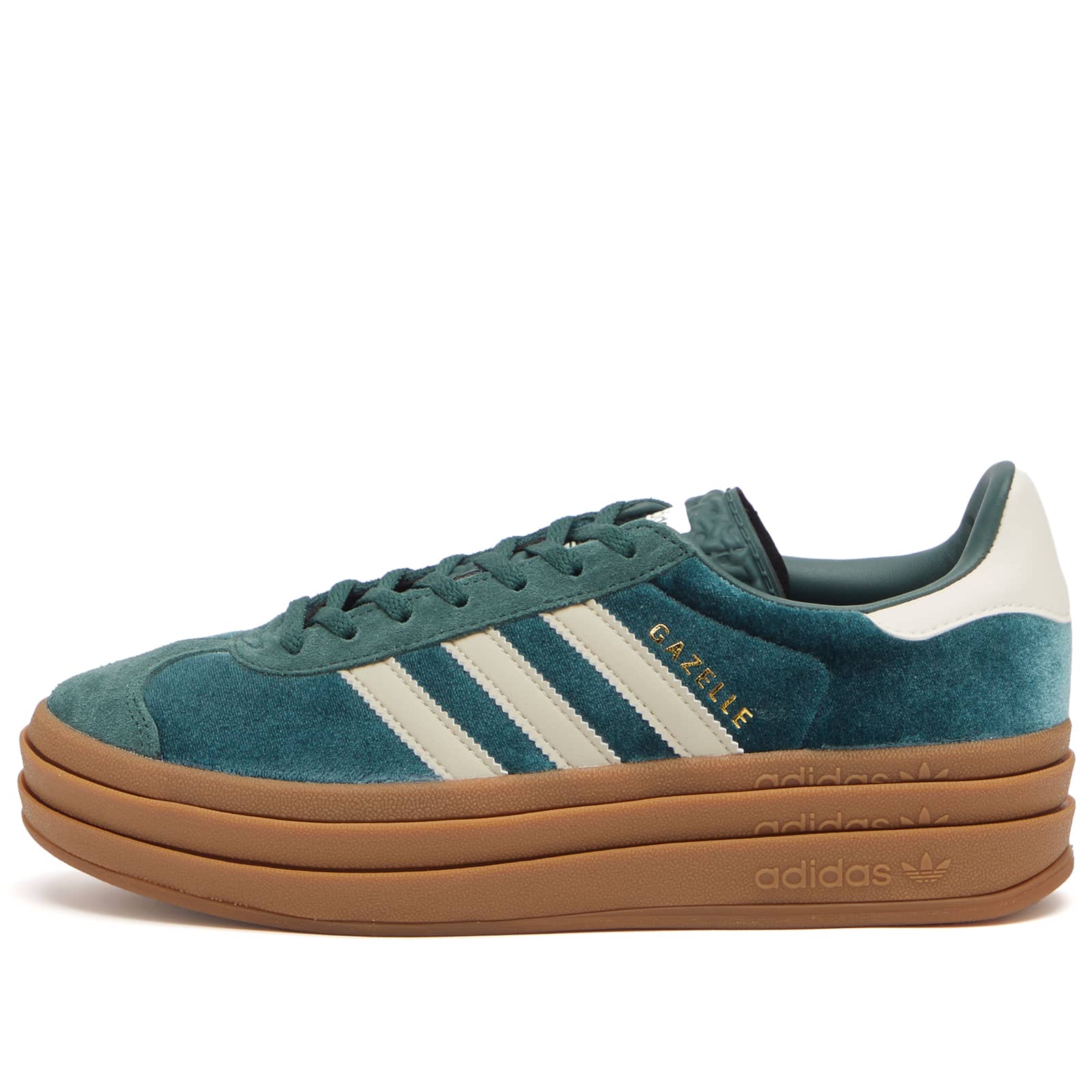 Adidas Gazelle Bold W Putty Grey & Mineral Green S16 | END. (HK)
