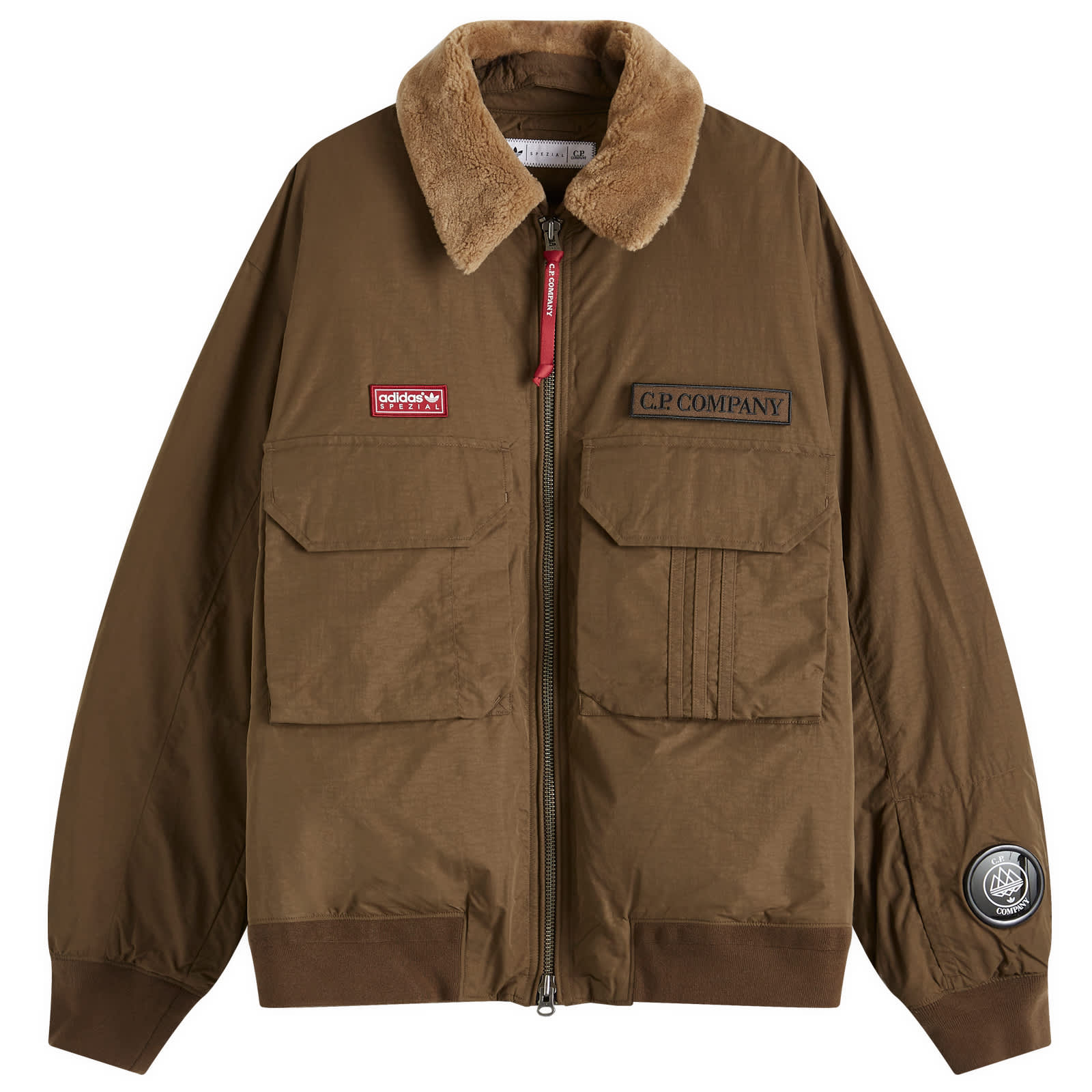 Adidas x C.P. Company SPZL Flying Jacket Dust Cargo | END. (HK)
