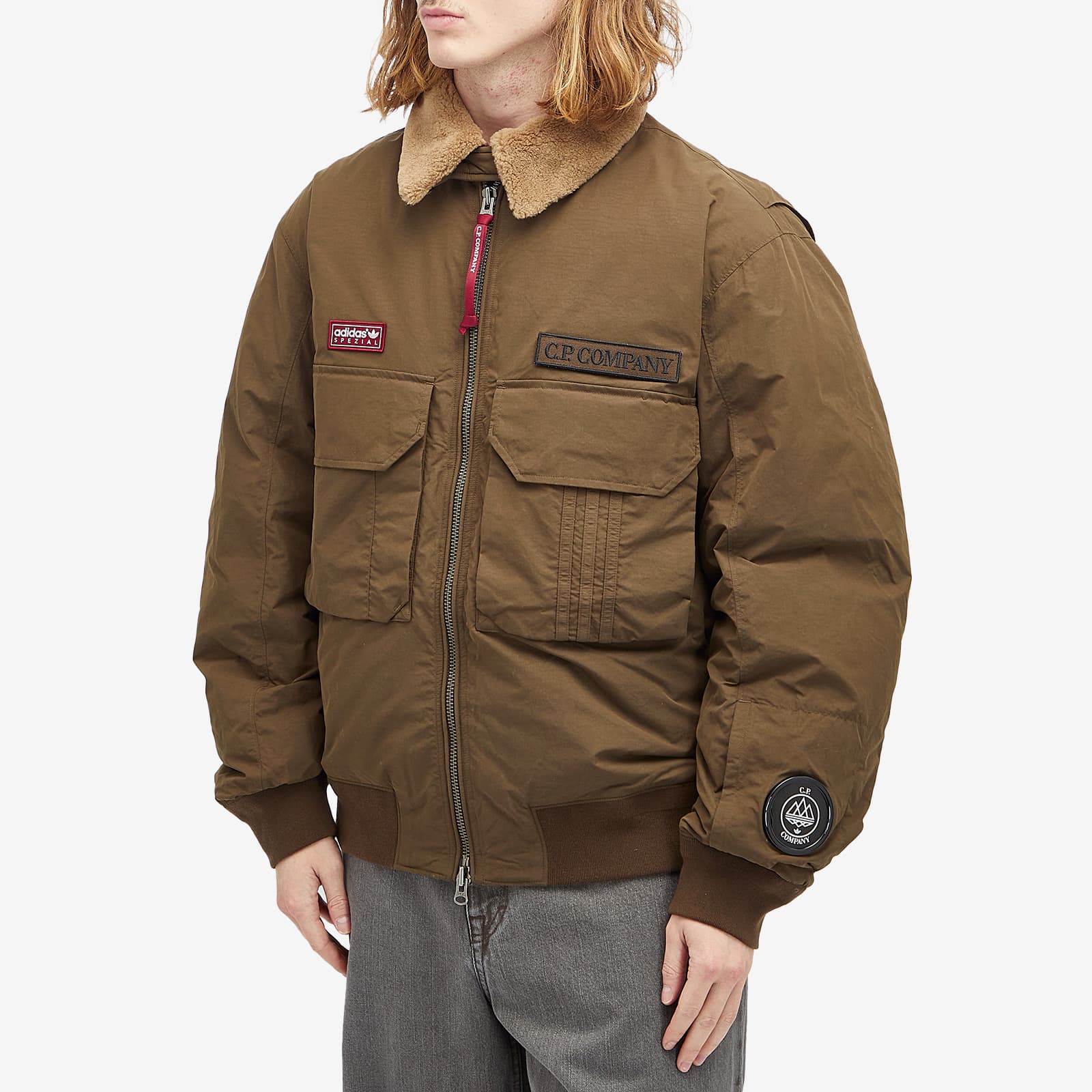 Adidas x C.P. Company SPZL Flying Jacket Dust Cargo | END. (KR)