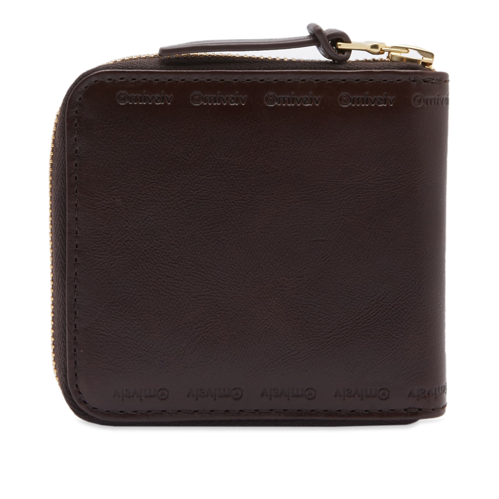 Visvim Leather Bifold Wallet Dark Brown | END. (JP)