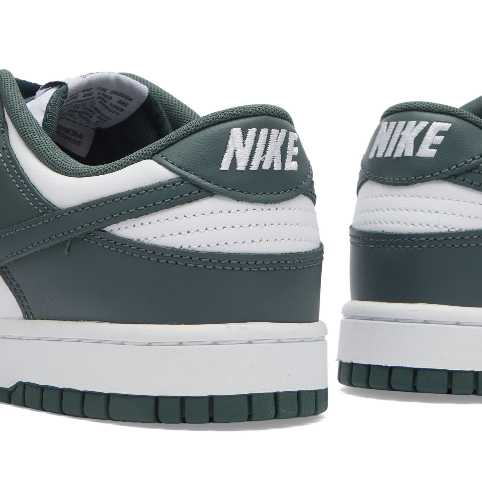 Nike Dunk Low Retro Sneaker Green & White | END. (US)