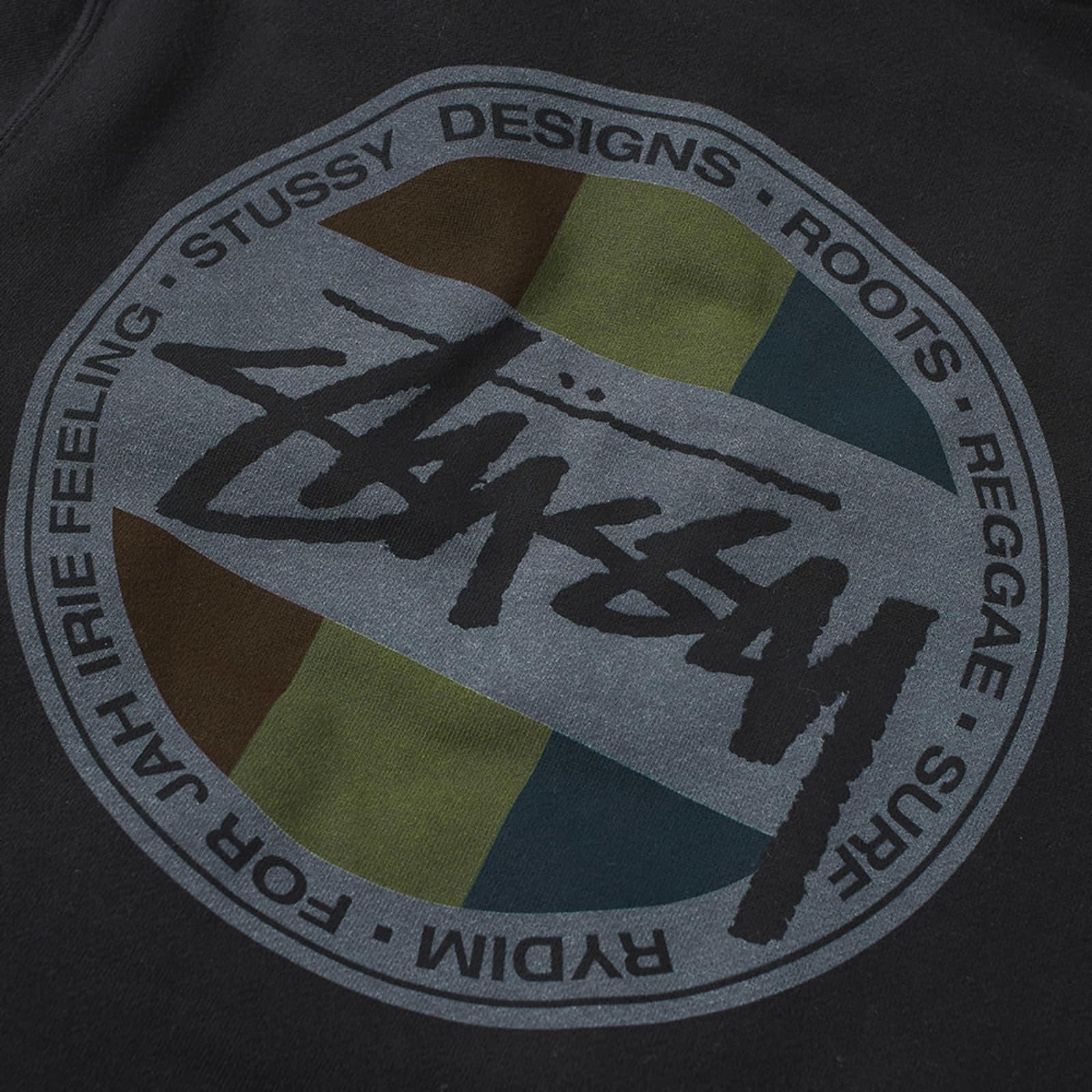 Stussy Reggae Dot Hoody Black | END. (KR)