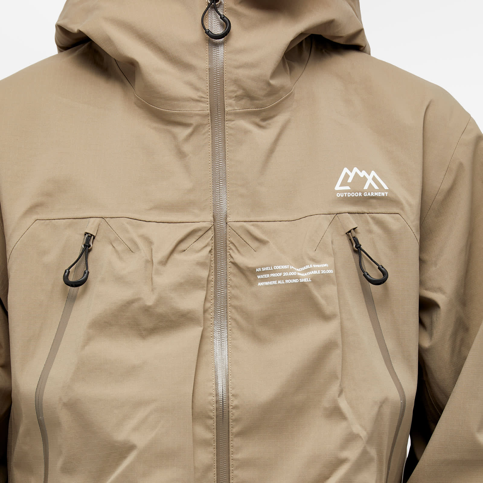 CMF Outdoor Garment AR Shell Coexist Jacket Dark Greige | END. (HK)