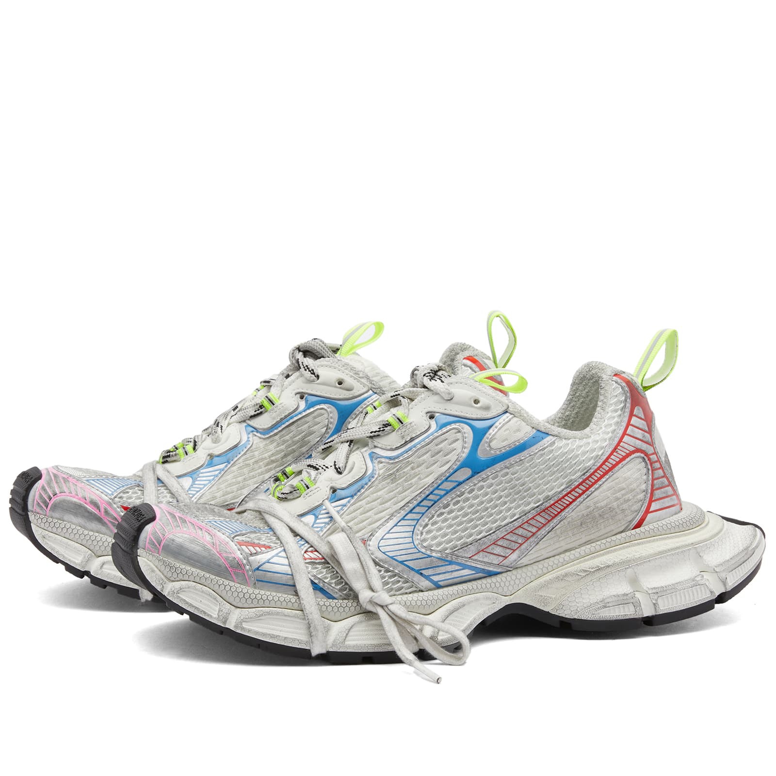 Balenciaga 3XL Sneaker White, Red & Blue | END. (GB)