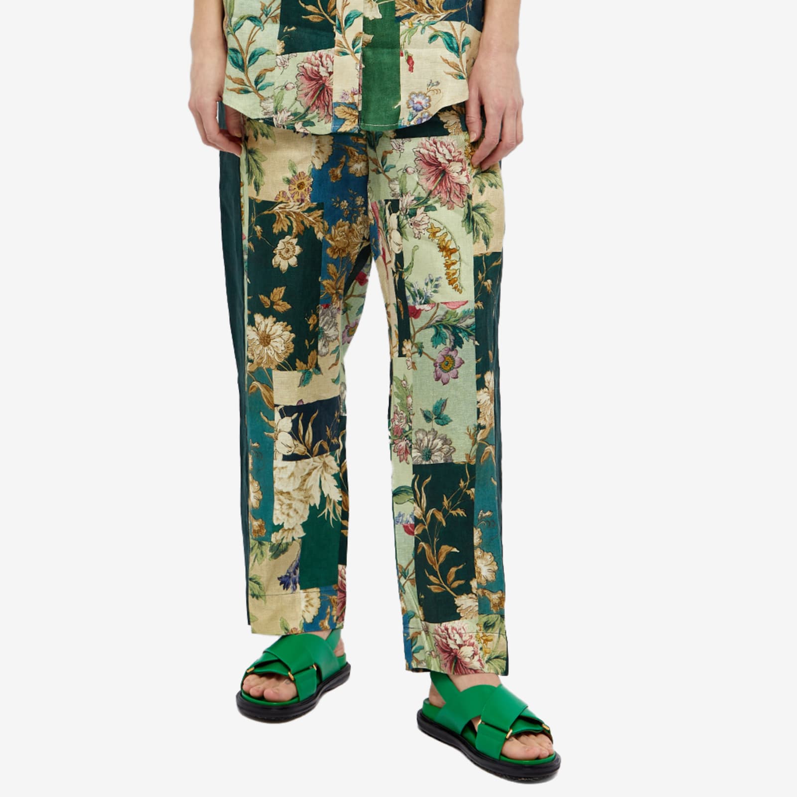 ALÉMAIS Loretta Floral Wide Leg Pants Floral | END. (US)