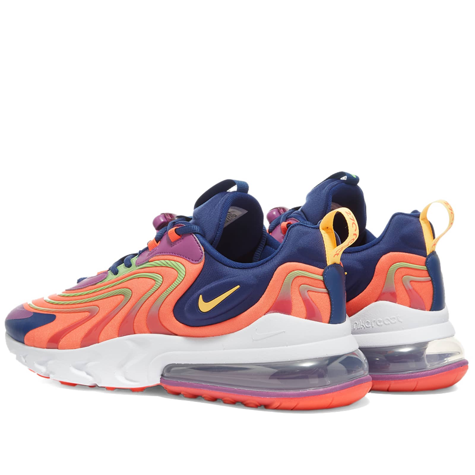 Nike Air Max 270 React Eng Crimson, Orange & Purple | END. (US)