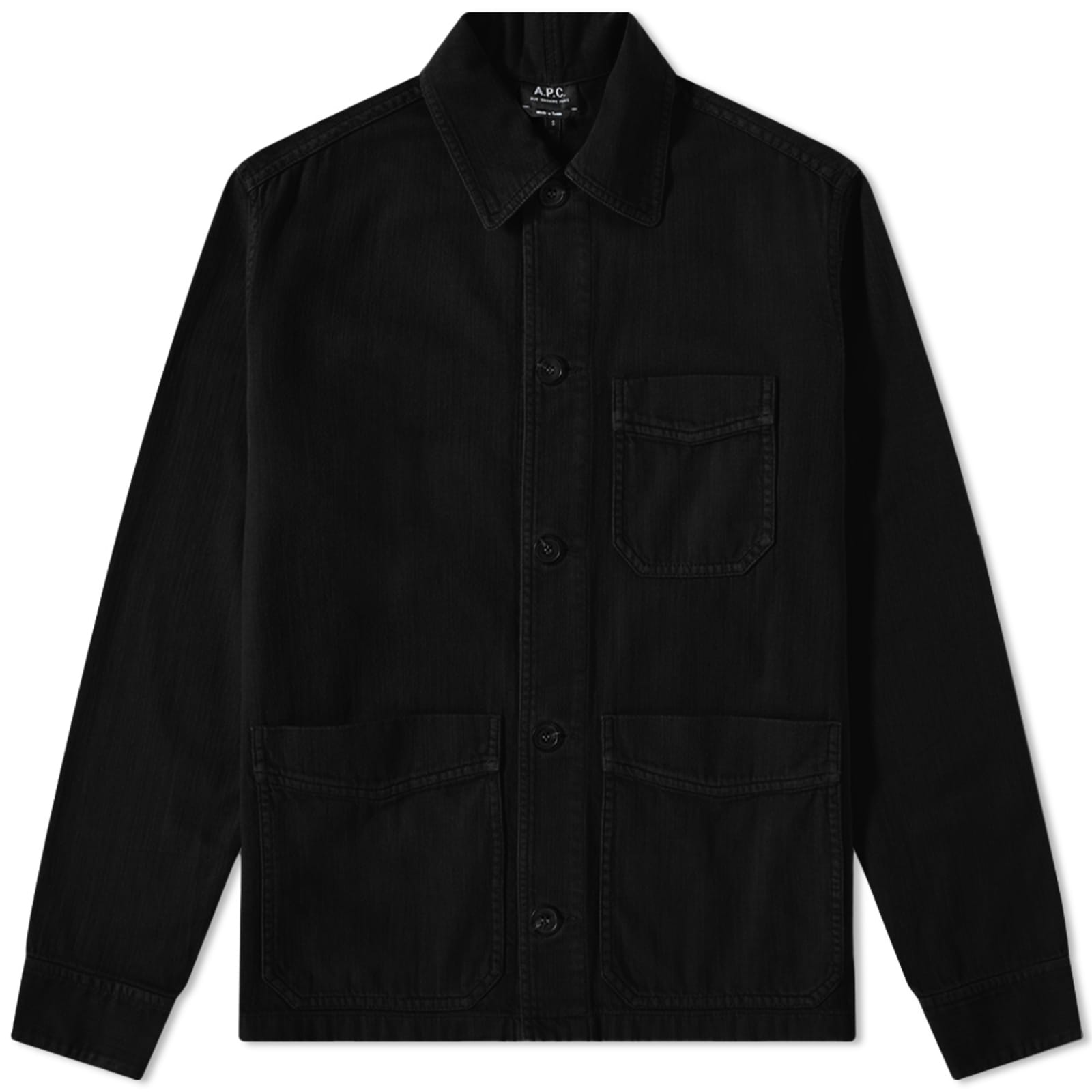A.P.C. Stefano Chore Jacket Black | END. (US)