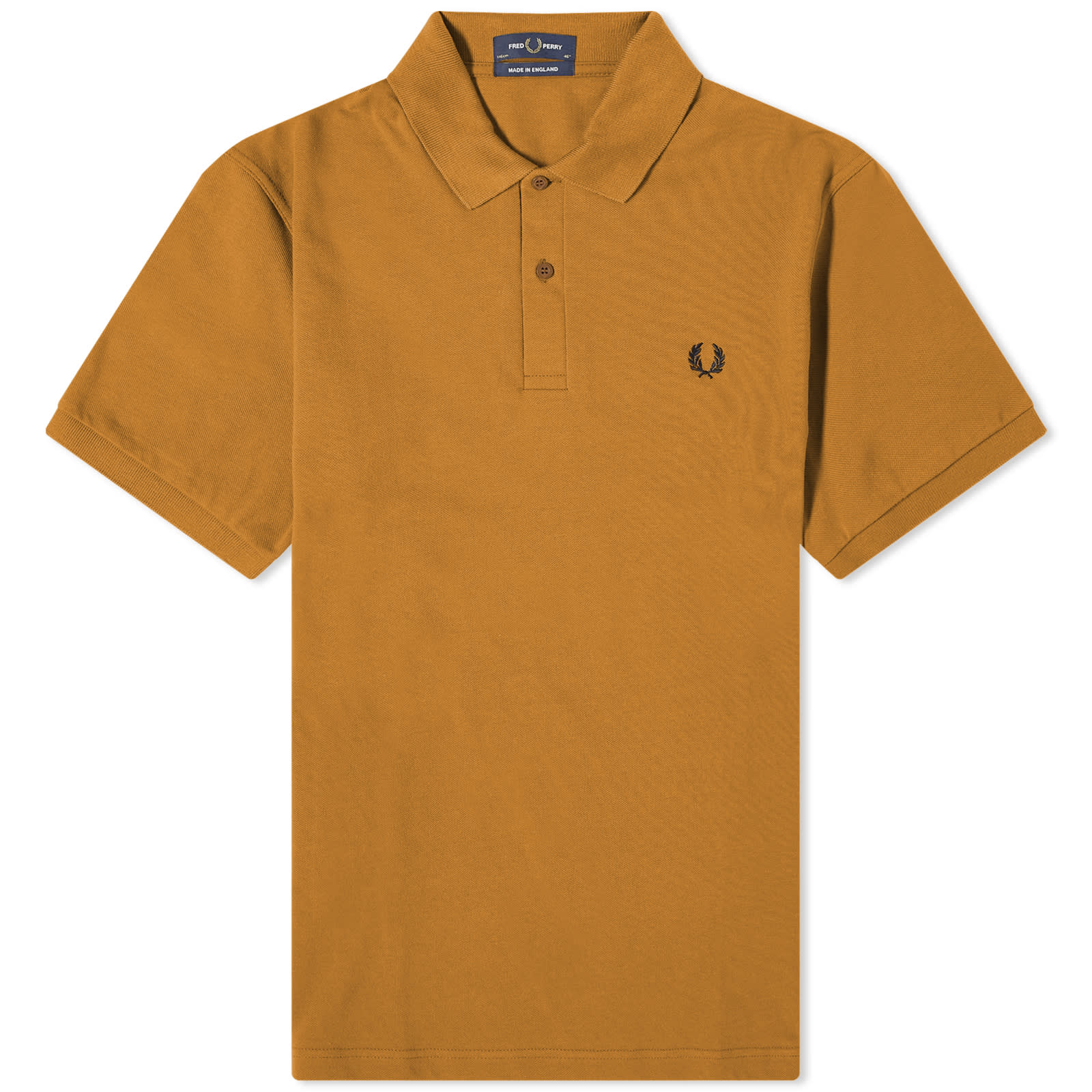 Fred Perry Original Plain Polo Dark Caramel End