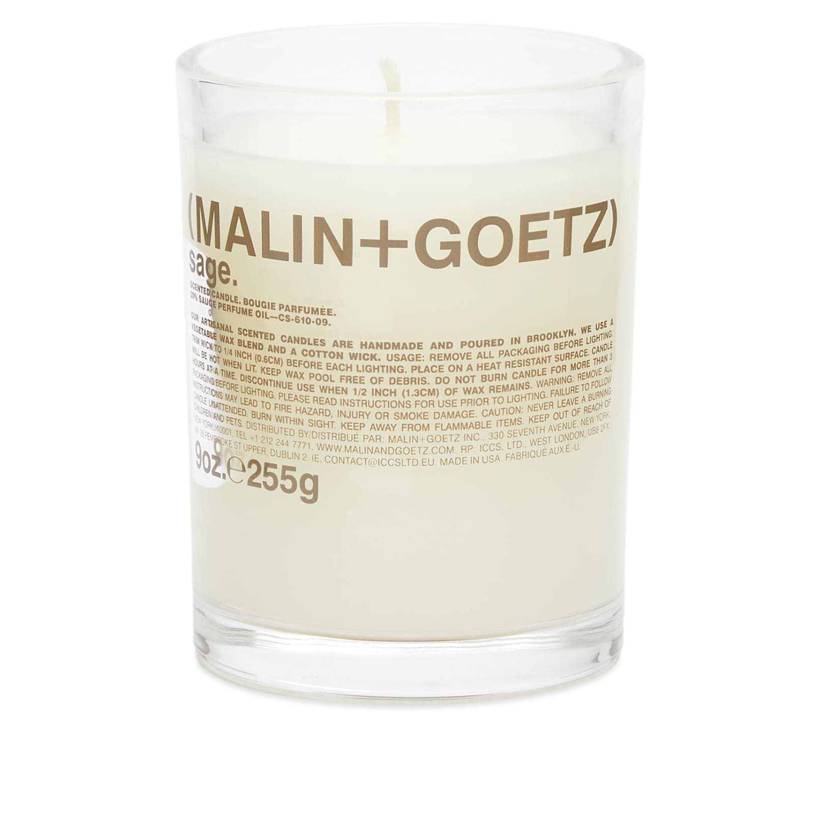Malin + Goetz Sage Candle 255G | END. (CN)