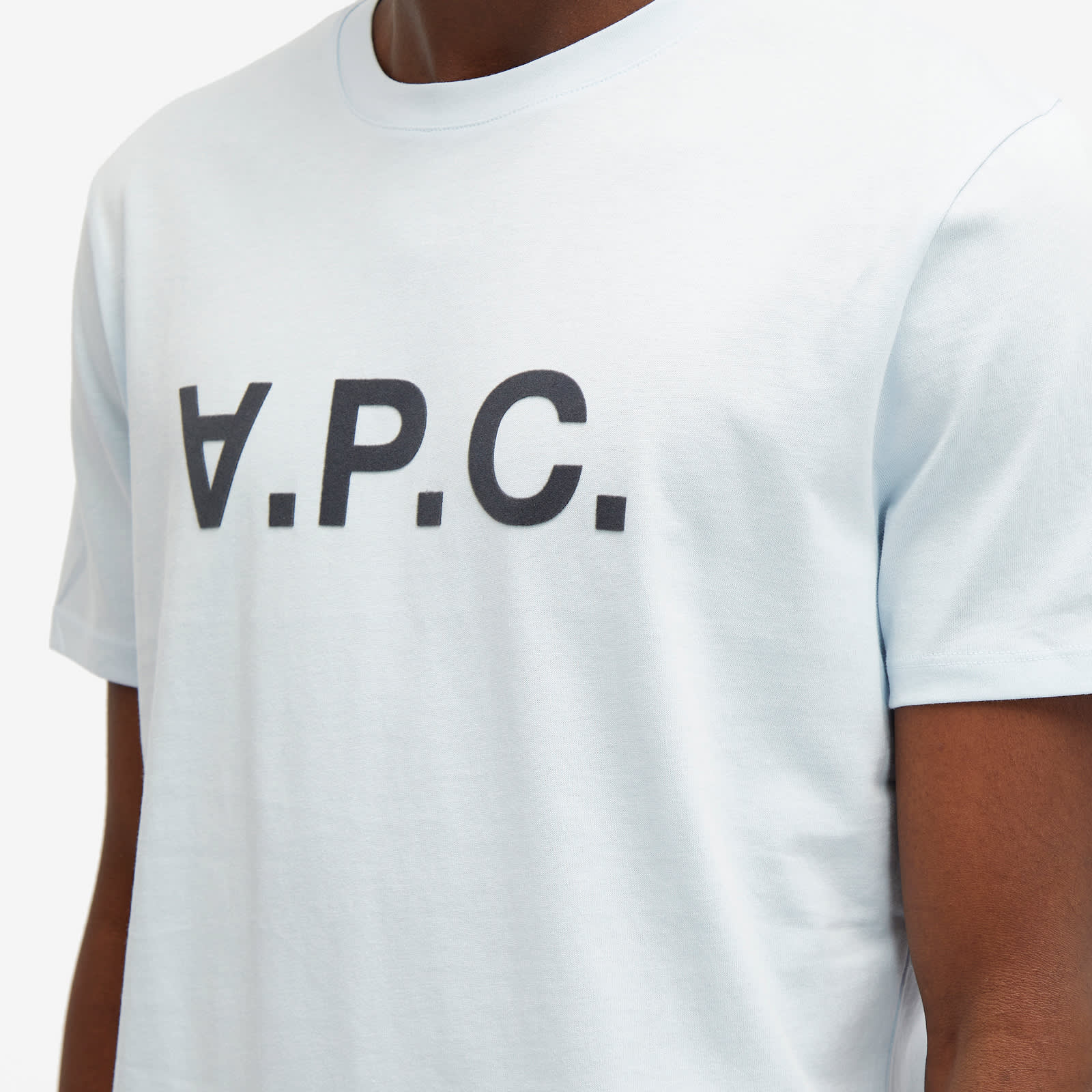 A.P.C. VPC Logo T-Shirt Light Blue | END. (KR)