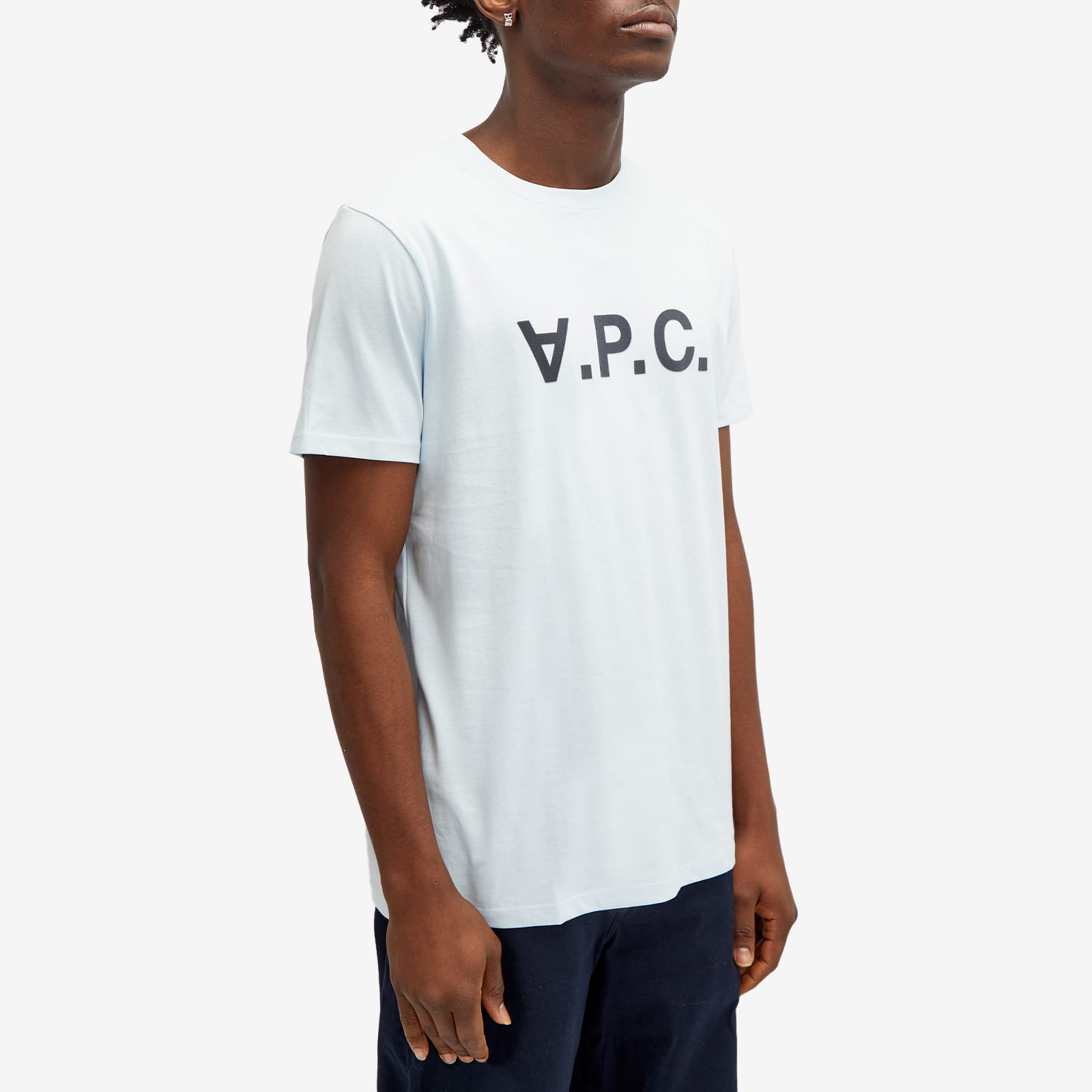 A.P.C. VPC Logo T-Shirt Light Blue | END. (KR)