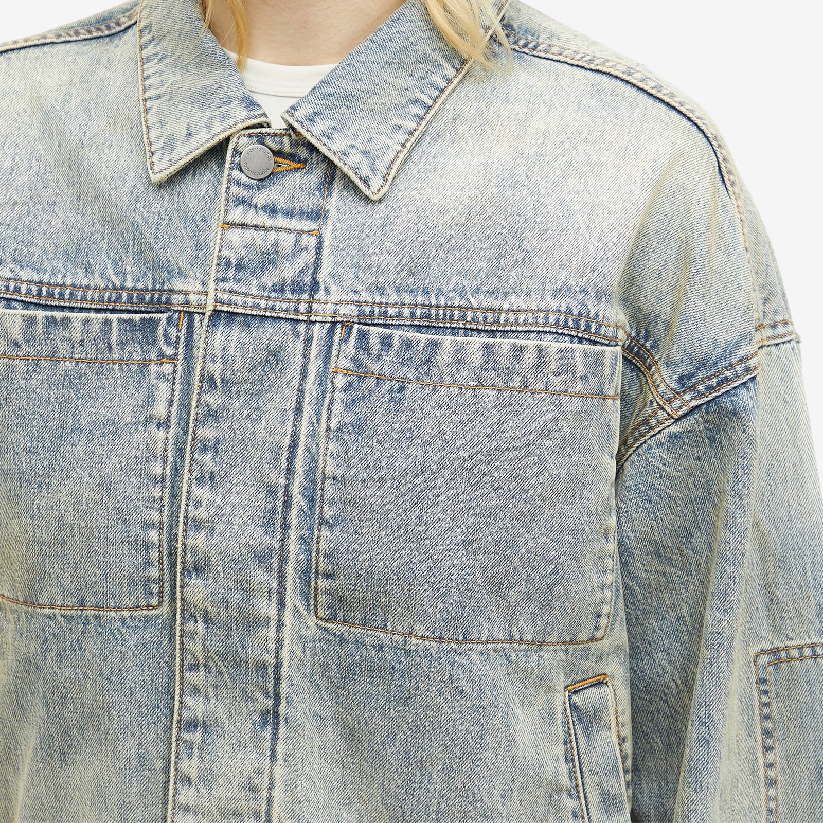 Entire Studios Gem Denim Jacket Surface Wave | END. (US)