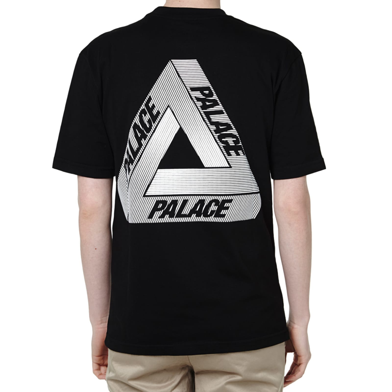Palace Tri-Line Tee Black | END.