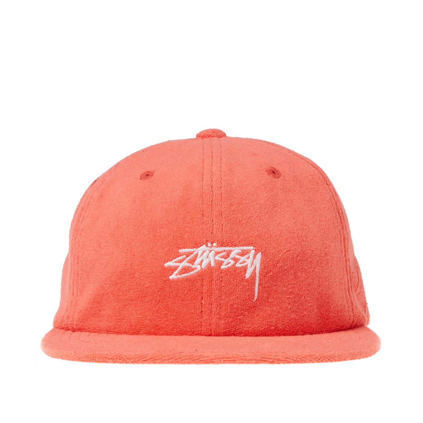 Stussy Terry Cloth Cap Red | END. (US)
