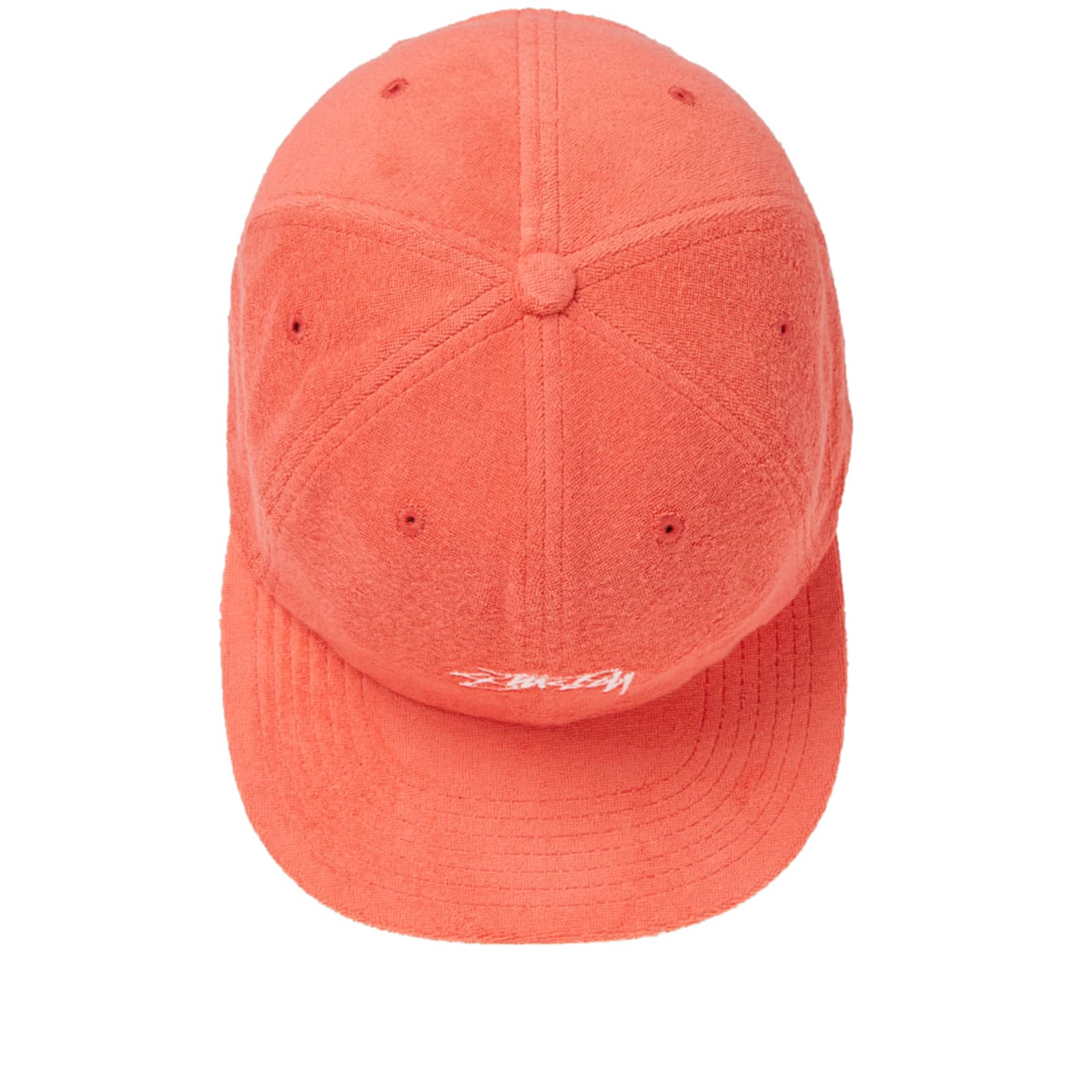 Stussy Terry Cloth Cap Red | END. (US)