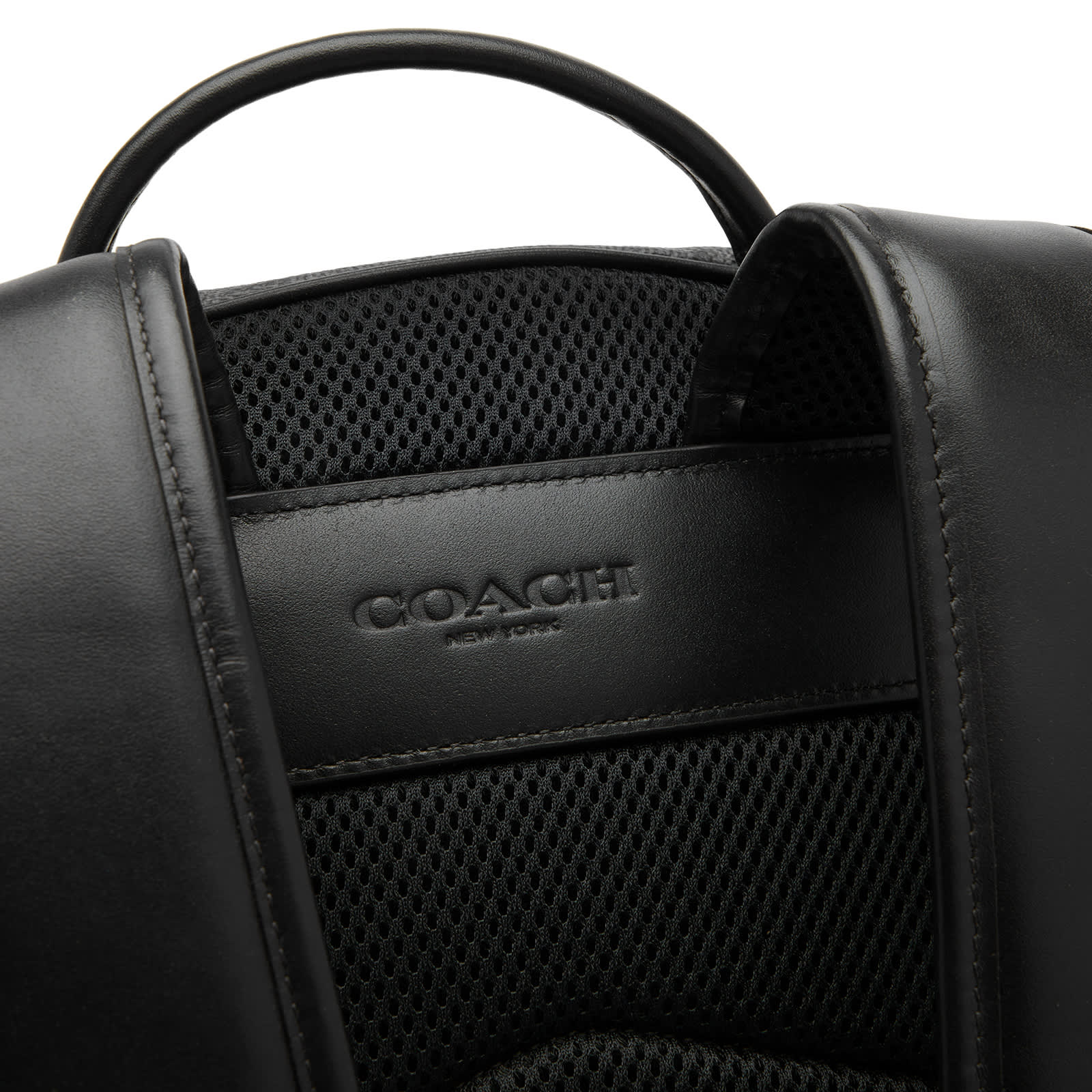 Coach Charter Backpack Charcoal Signature Leather | END. (KR)