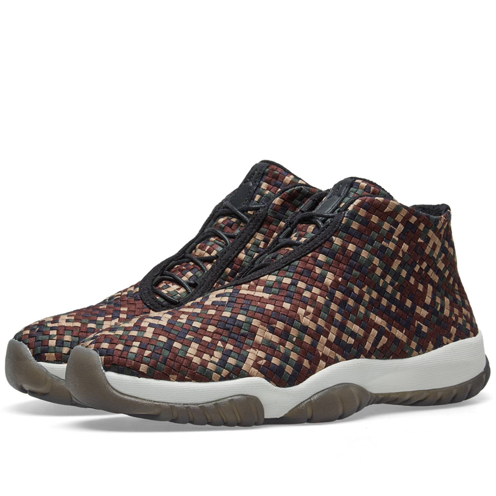 Air Jordan Future Premium Dark Army, Black & Sail | END. (US)