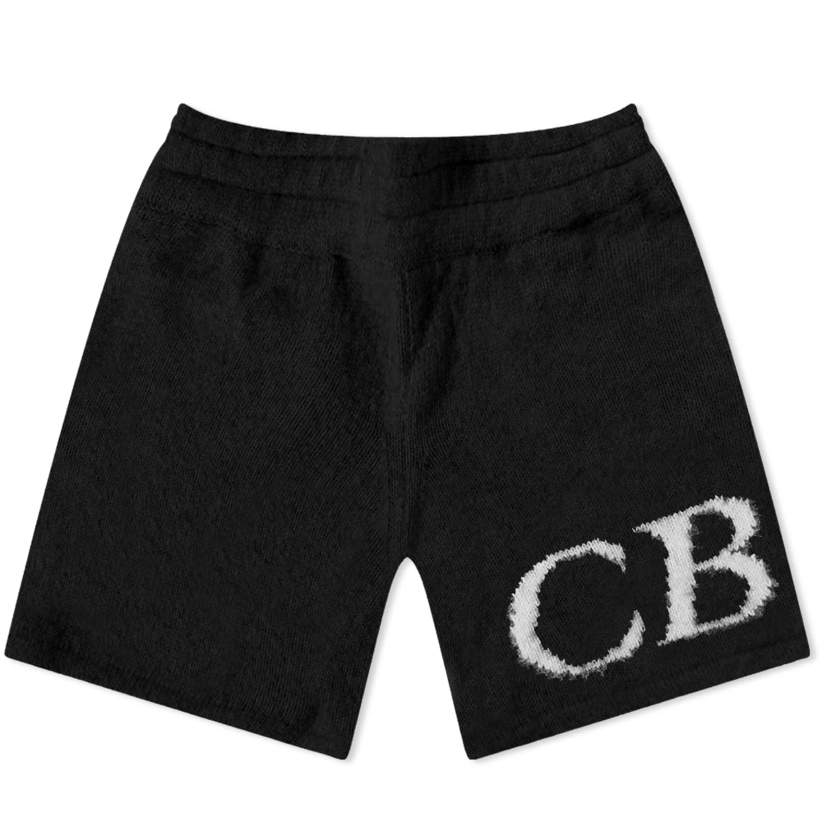 Cole Buxton Intarsia Knit Shorts Black | END. (US)