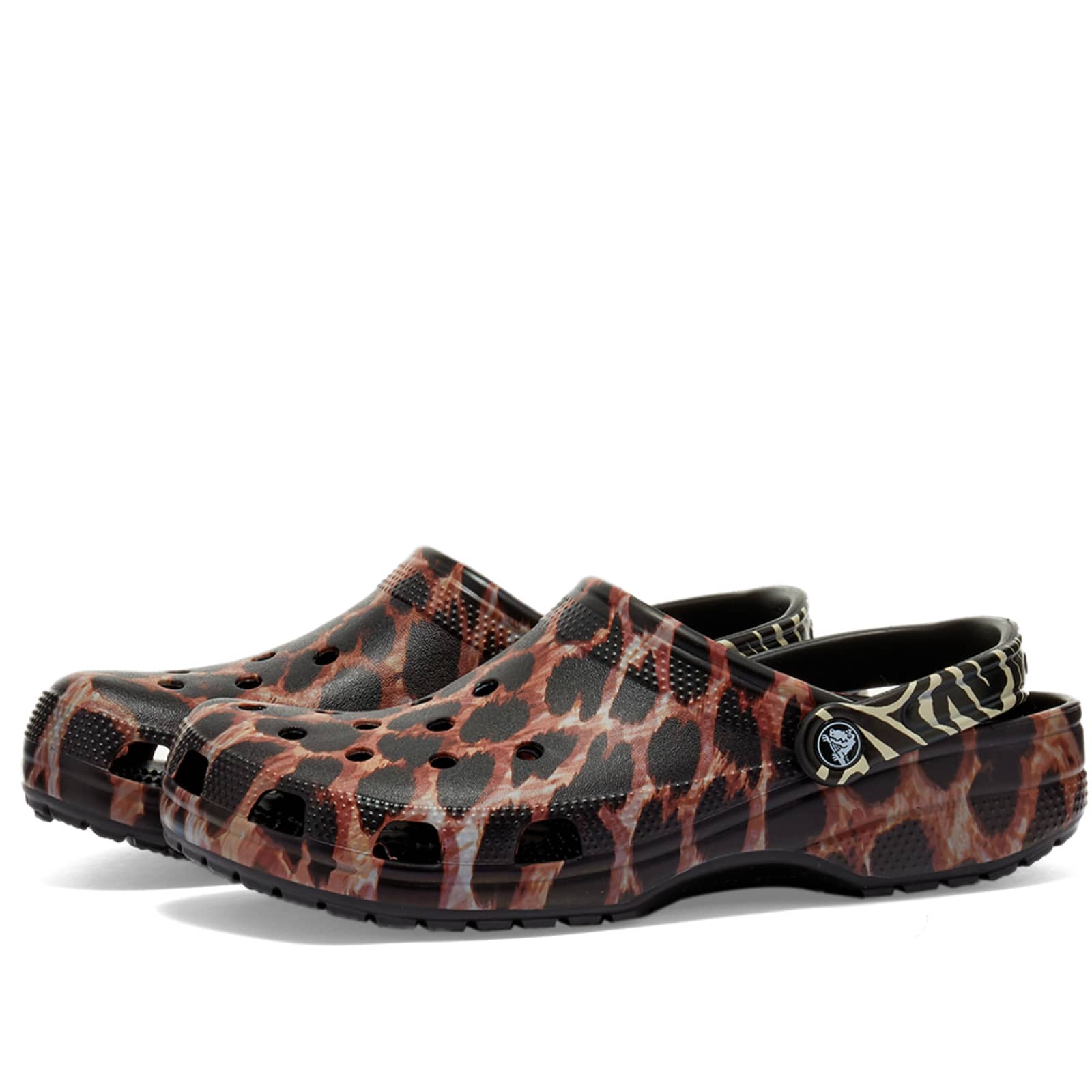 Crocs Classic Animal Remix Clog Black & Multi | END. (US)