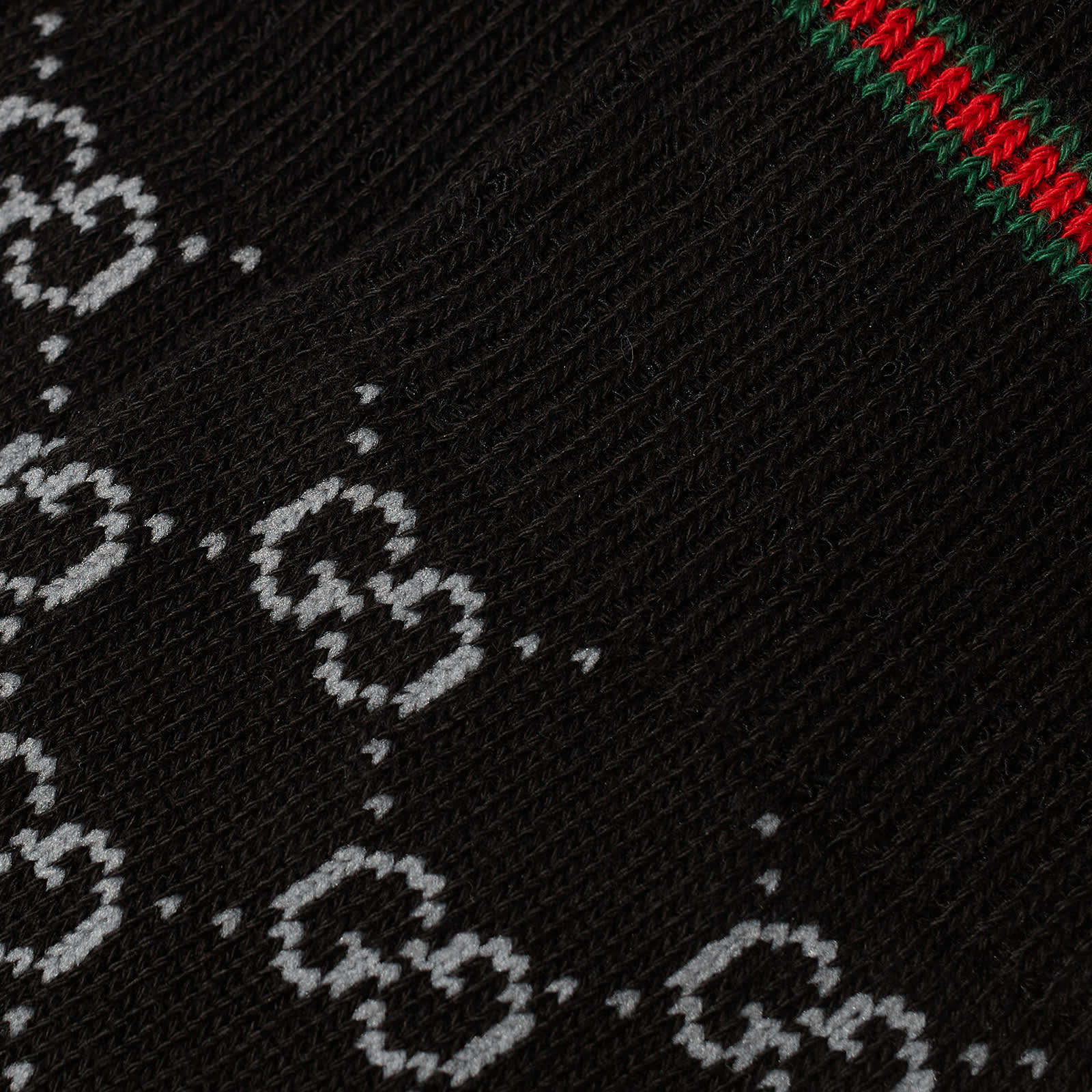 Gucci GG Jacquard Sock Black | END. (US)