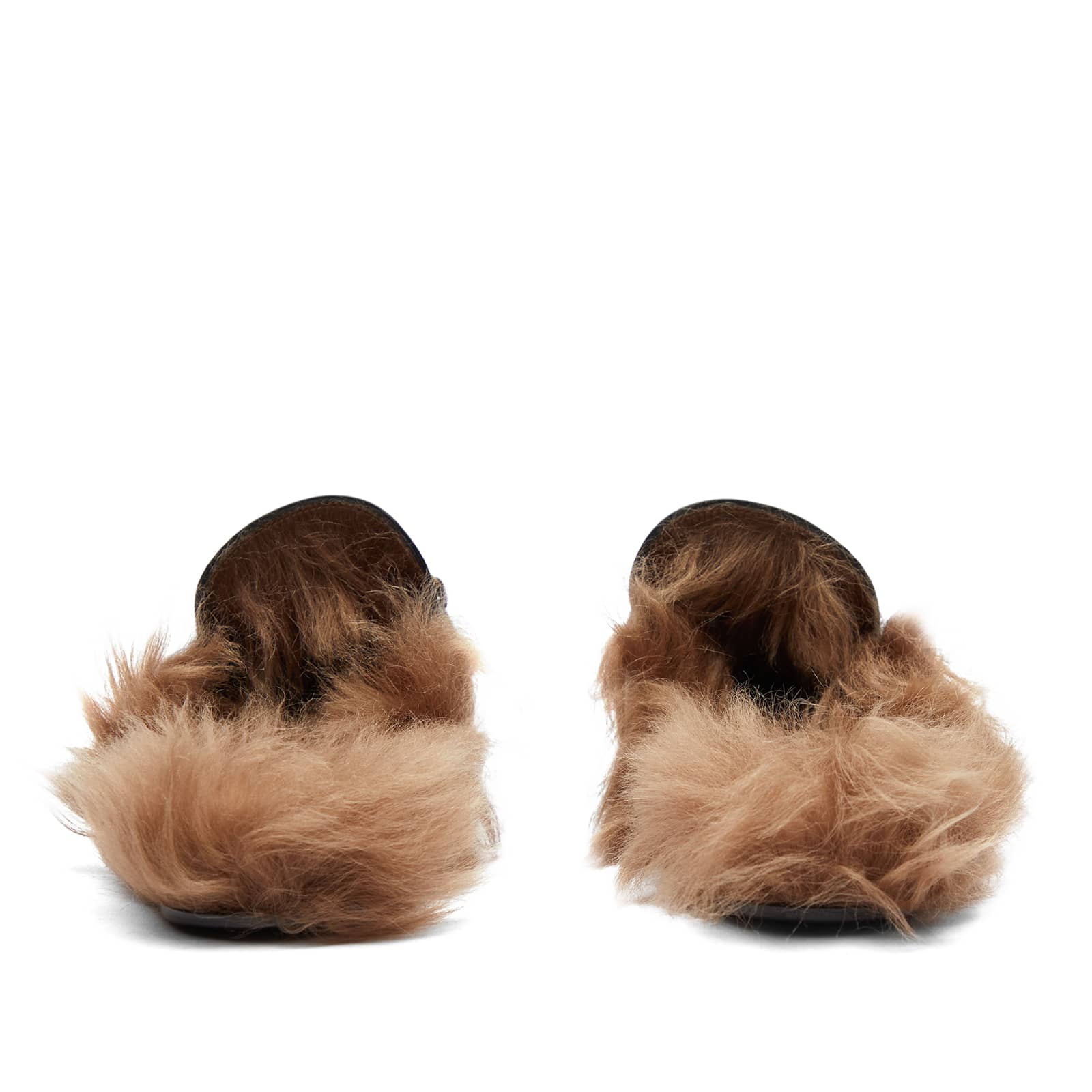 Gucci Princetown Fur Lined Mule Black | END.