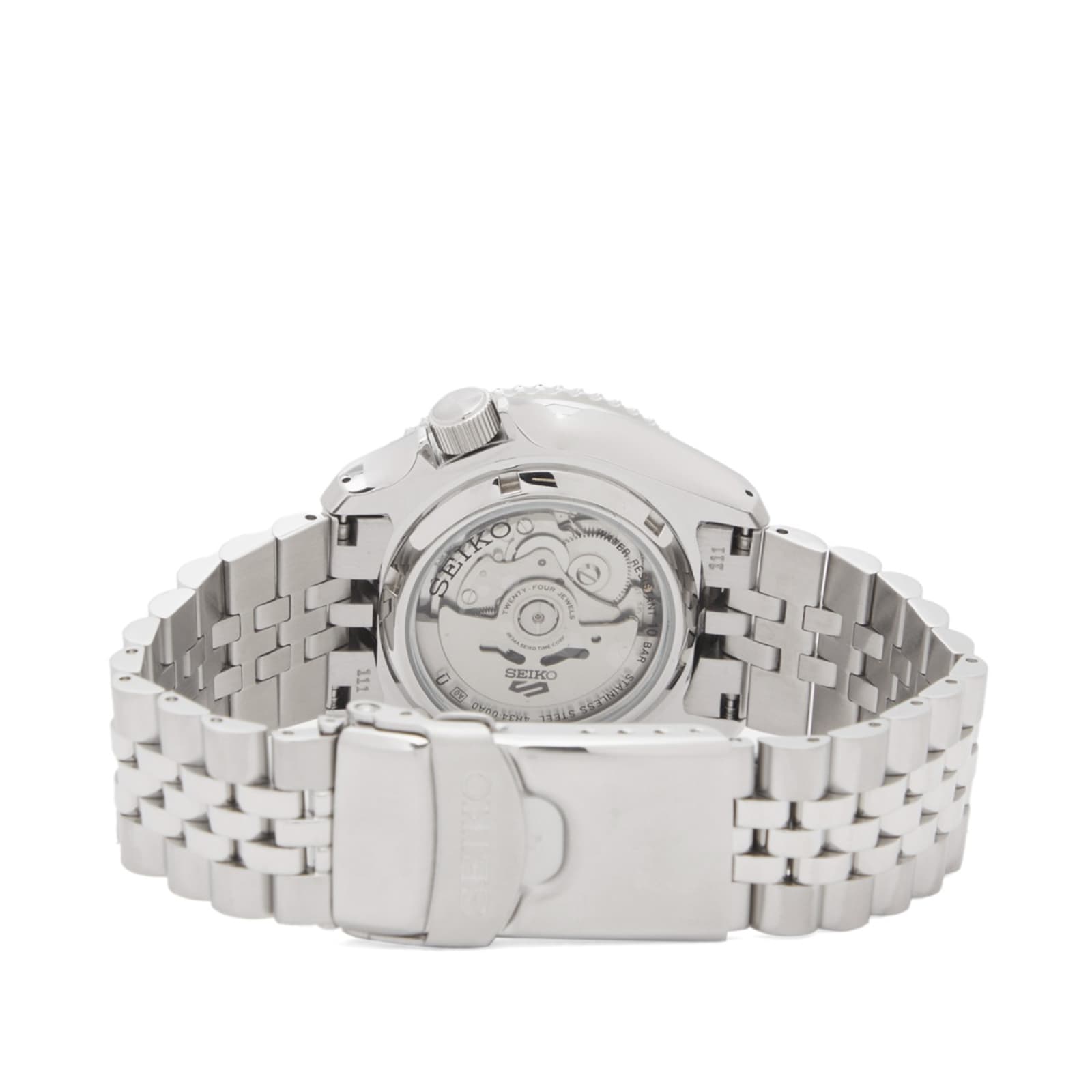 Seiko 5 Sports Blueberry GMT SKX Re-Interpretation Watch Blue & Silver ...