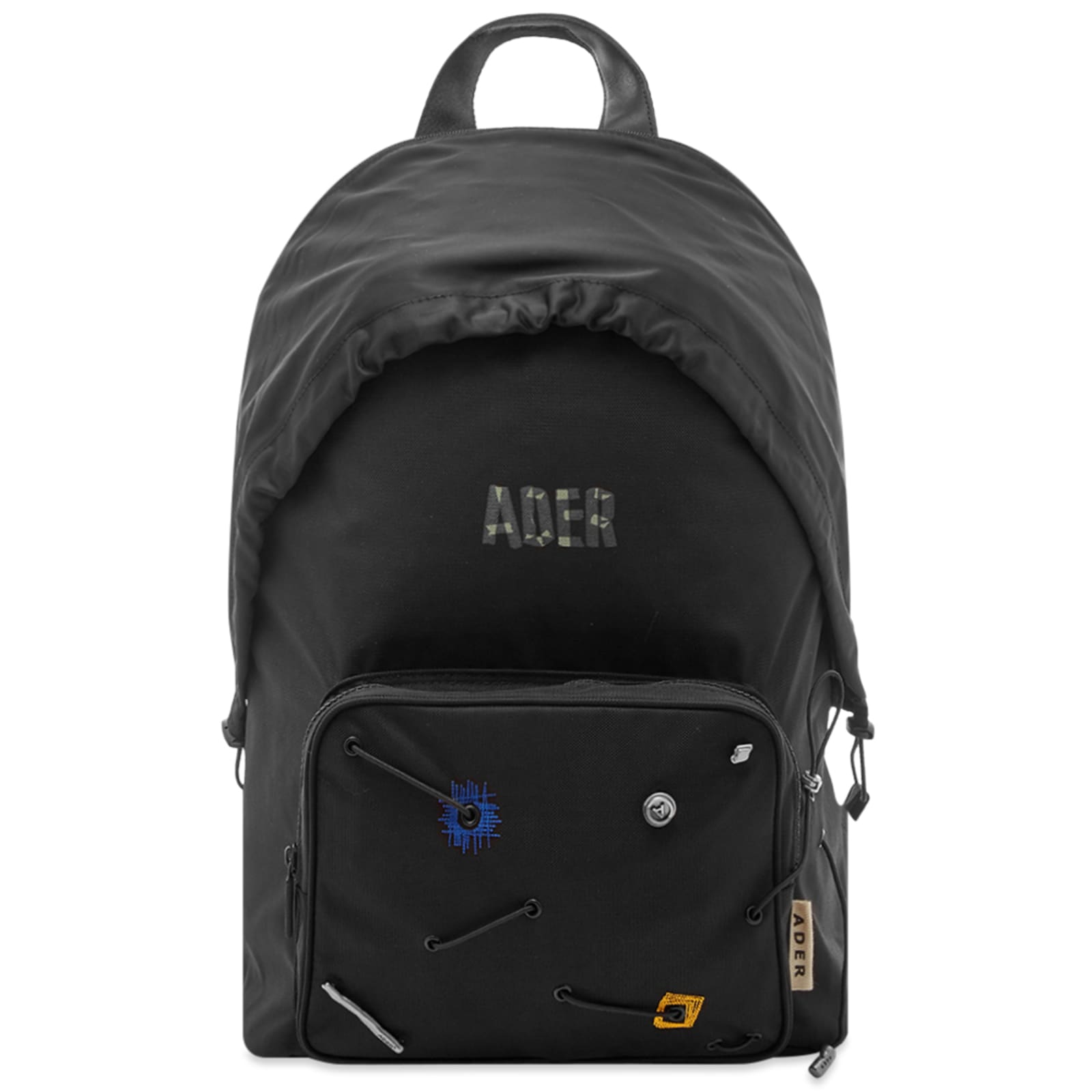 ADER error Tape Logo Backpack Black | END. (HK)