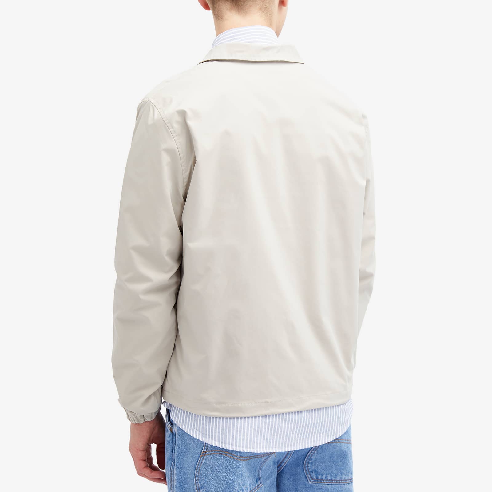 Dime Cursive Coach Jacket Light Grey | END. (GB)