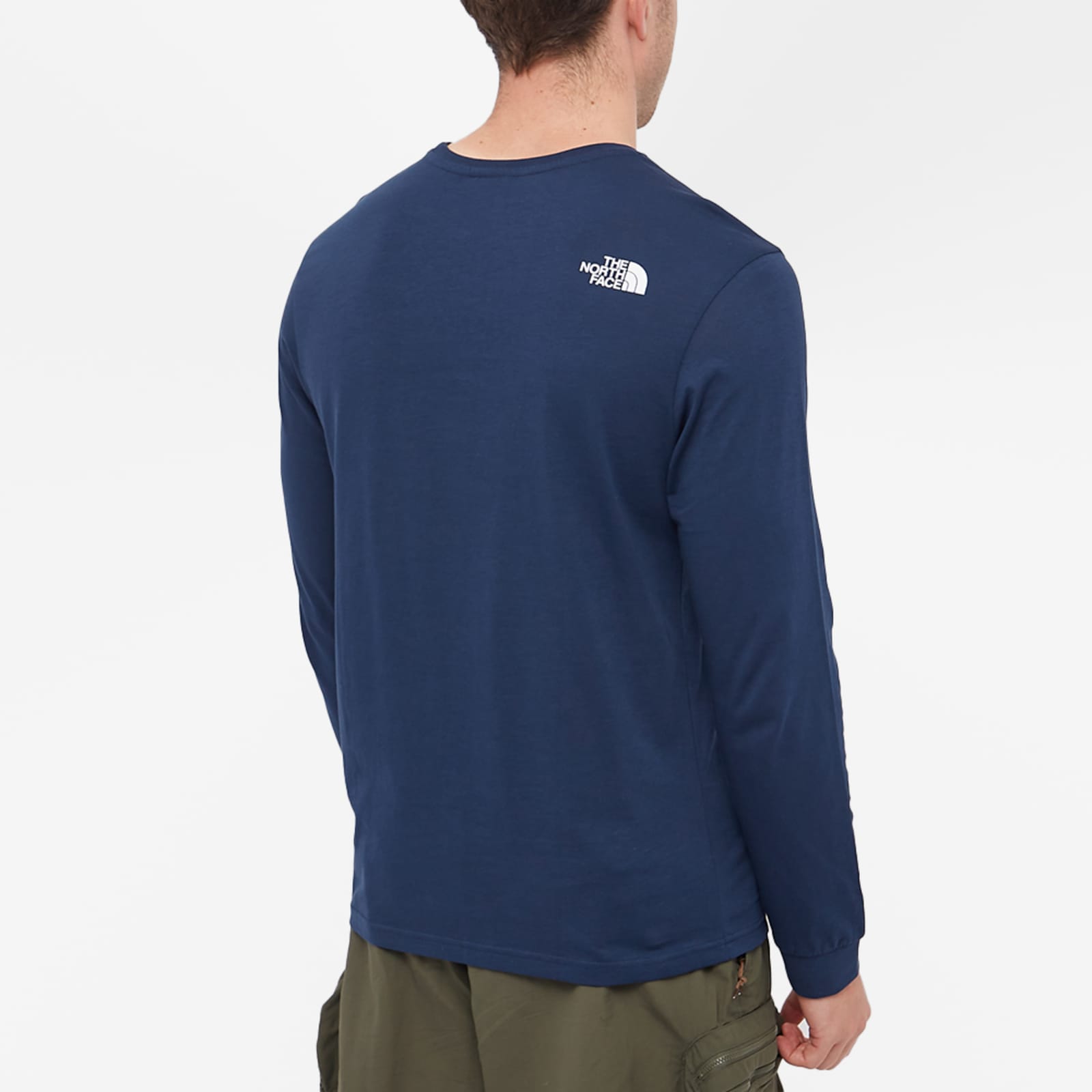 The North Face Simple Dome Long Simple T-Shirt Summit Navy | END.