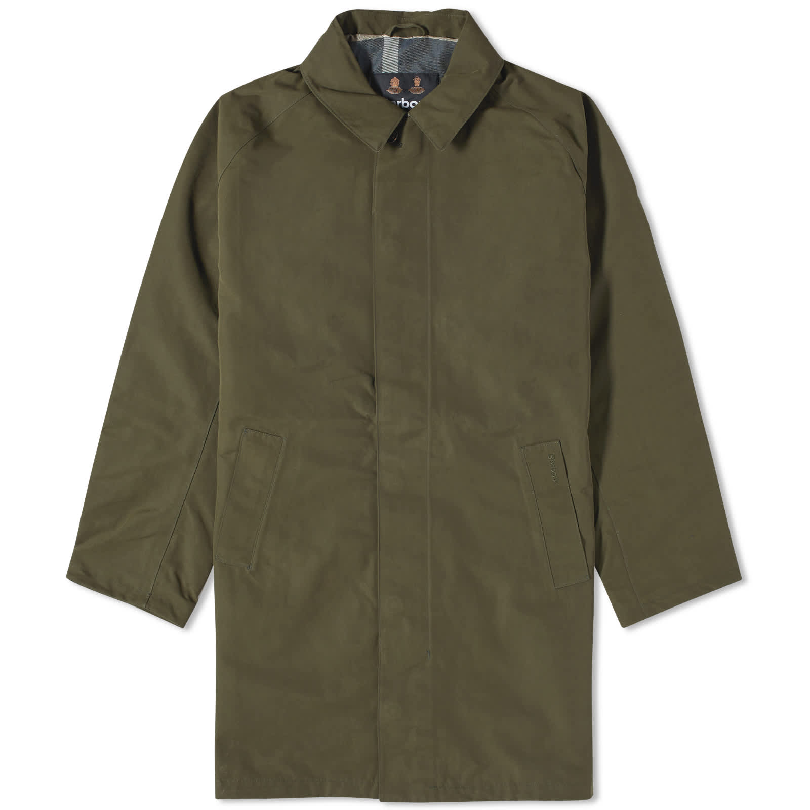 Barbour Cambridge Mac Jacket Olive & Forest Mist | END. (ES)
