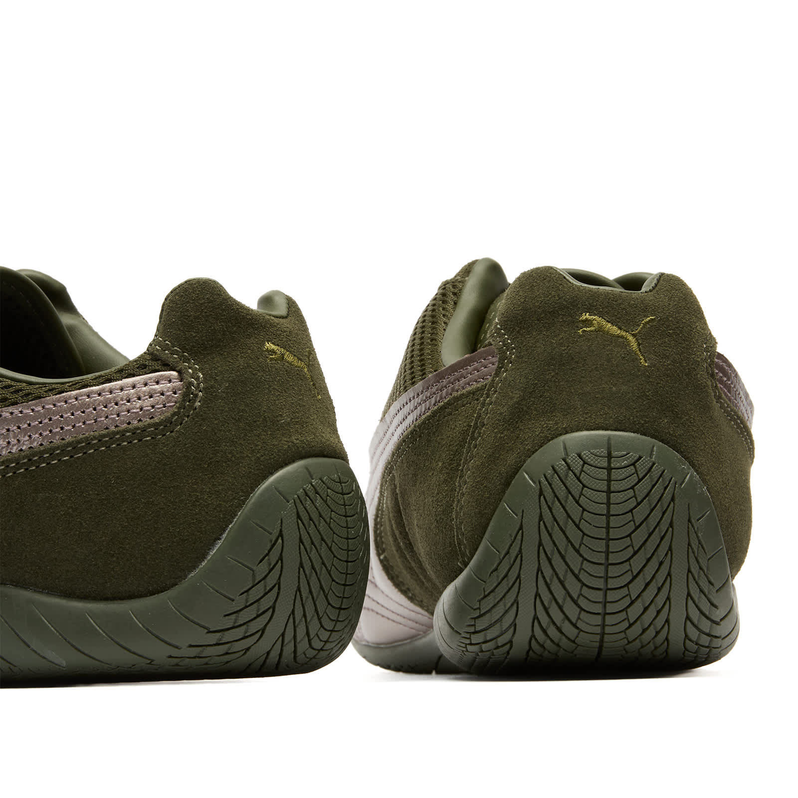 Puma Speedcat Premium Sneaker Dark Olive & Matte Silver | END. (NZ)