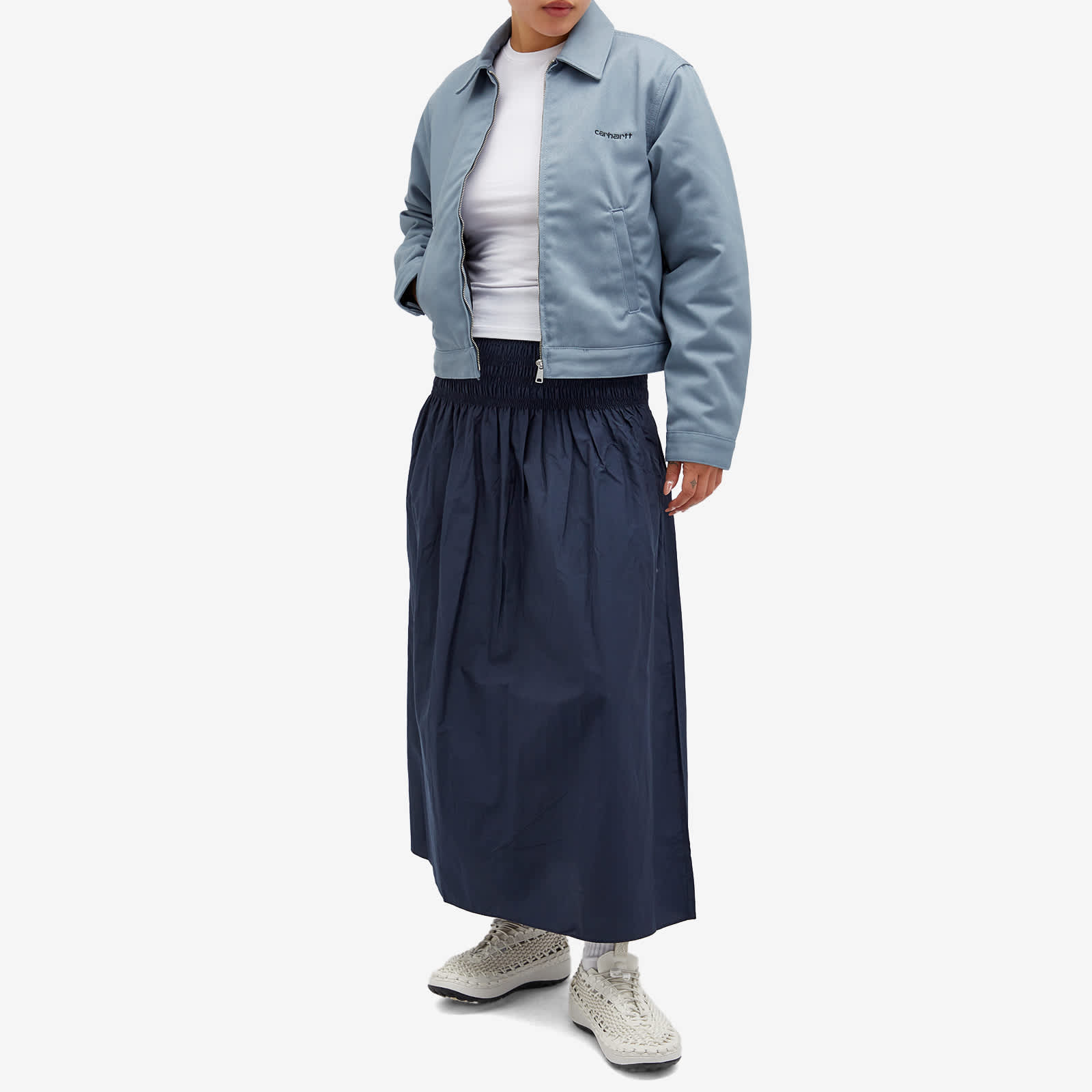 Carhartt WIP Module Script Jacket Dove Grey & Black | END. (DK)