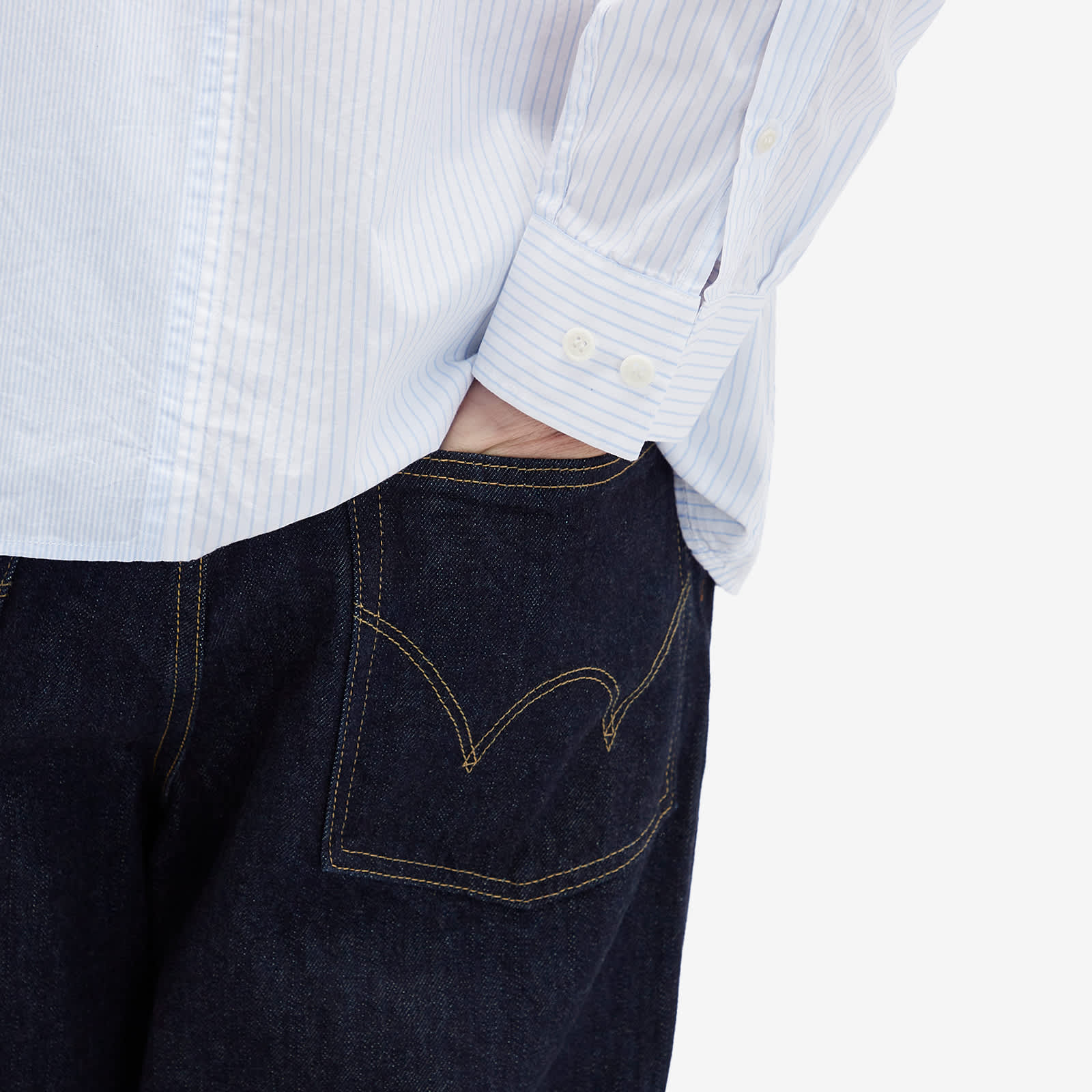 Edwin Wide Pant Blue Rinsed | END. (GB)