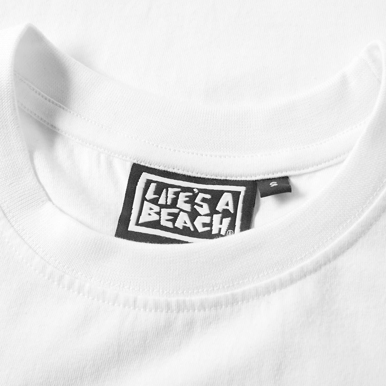 Life's a Beach LAB Logo Tee White | END. (US)