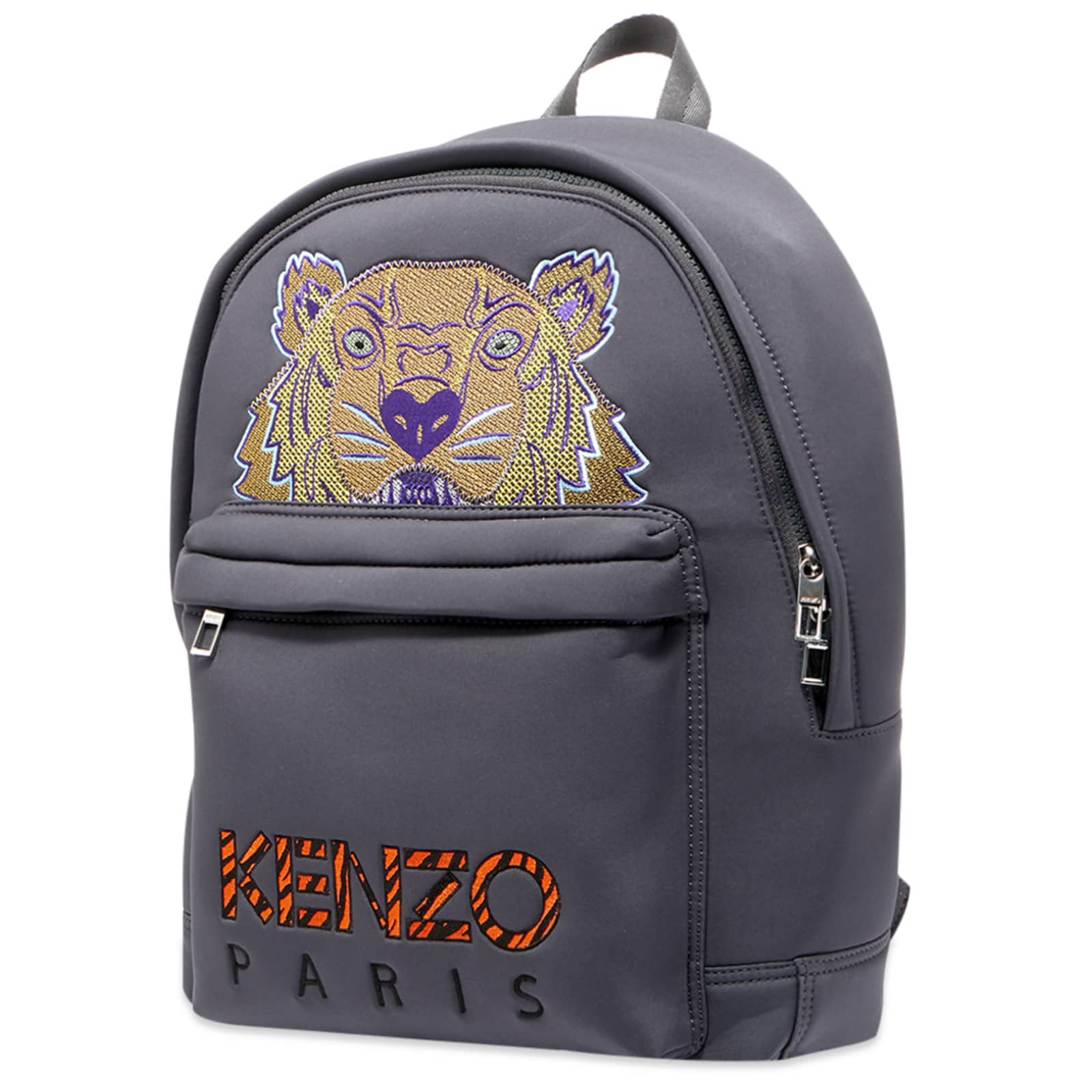 Kenzo Neoprene Tiger Backpack Anthracite | END.