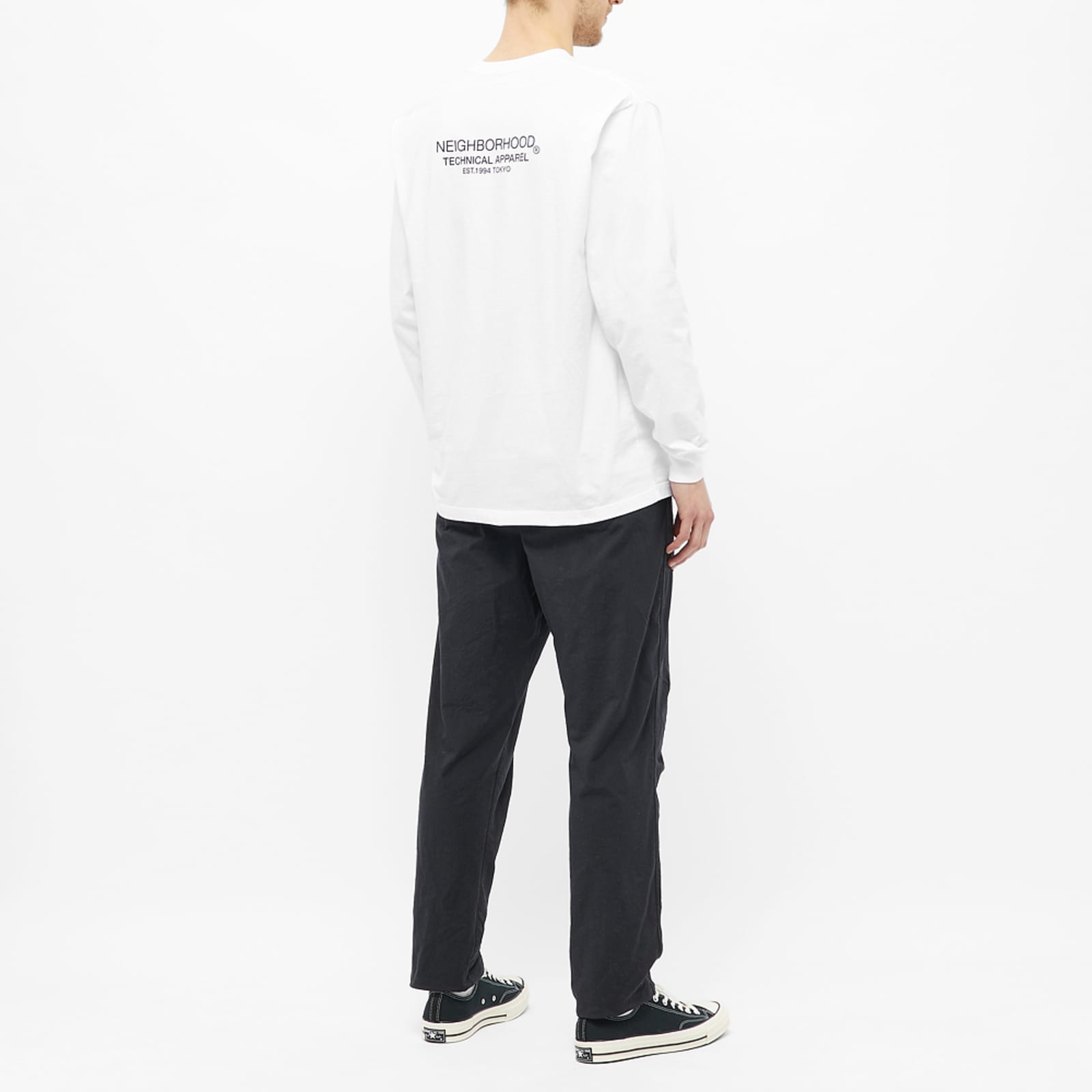 Neighborhood Distortion 1 T Shirt White End