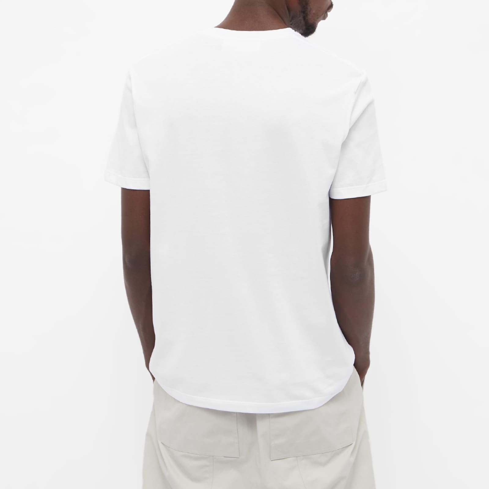 Neil Barrett Logo And Coordinates Tee White & Black | END. (Global)