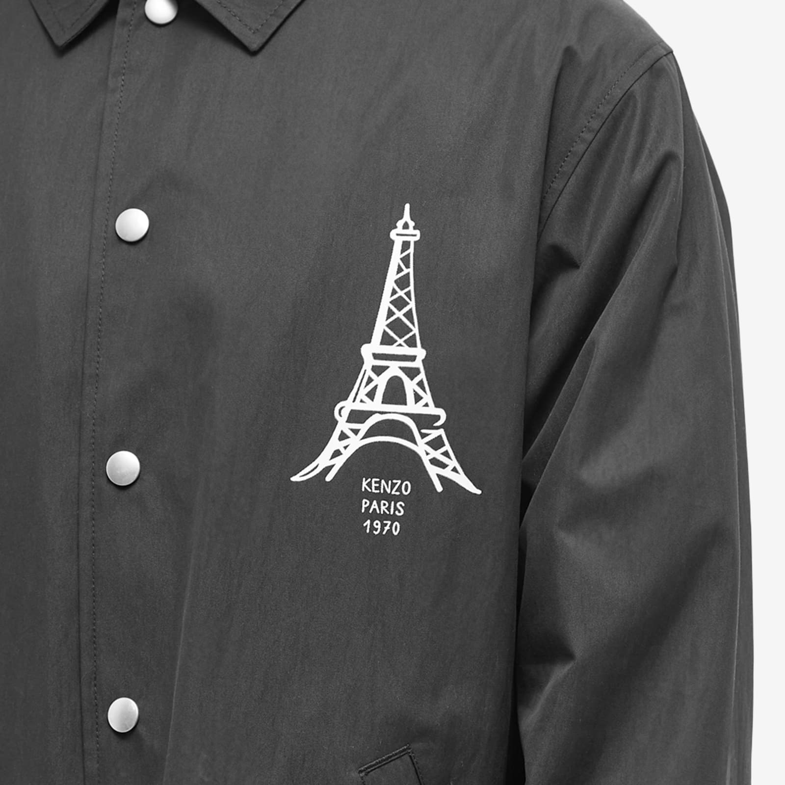 Kenzo Eiffel Tower Coach Jacket Black | END. (GB)