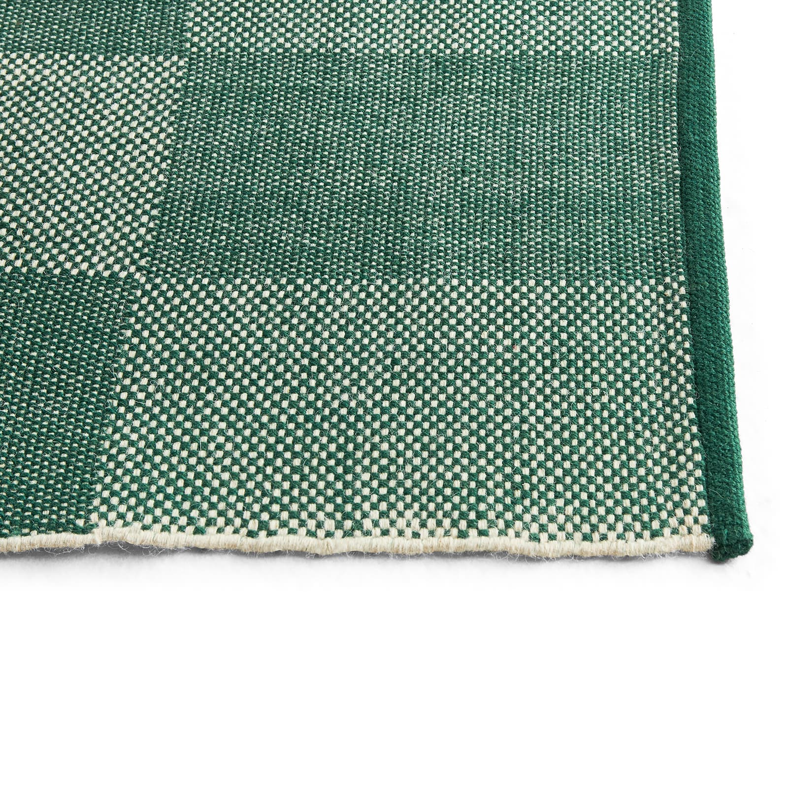 HAY Check Rug 170 x 240 Green | END. (KR)