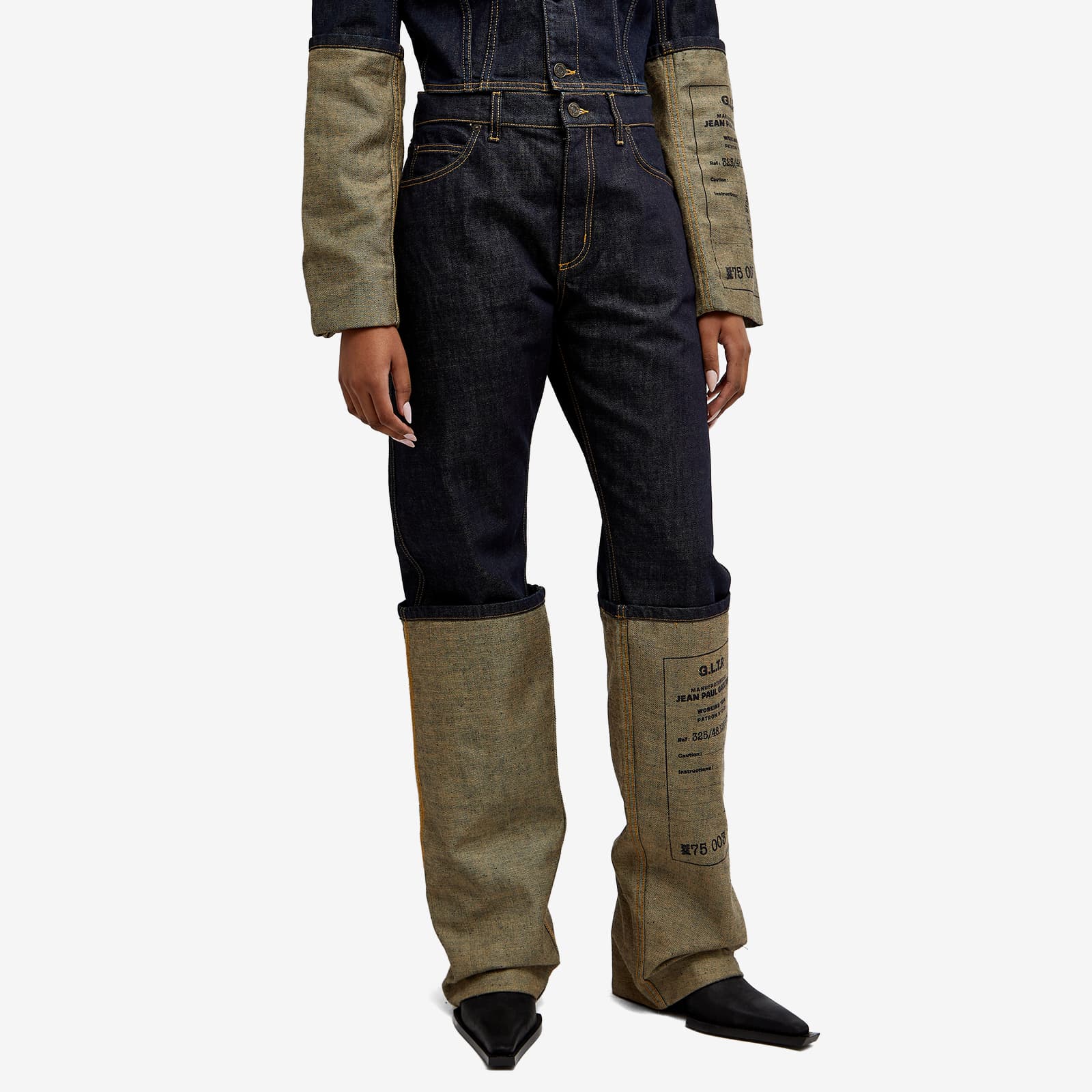 Jean Paul Gaultier Denim Jeans Indigo | END. (GB)