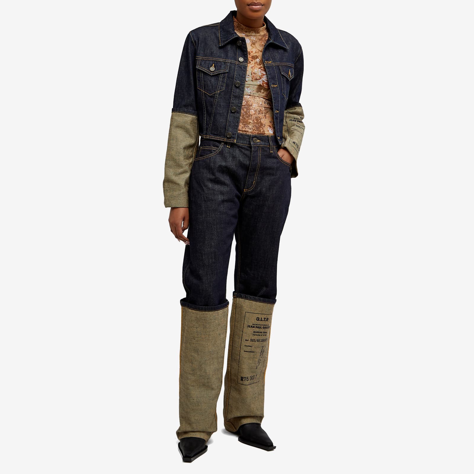 Jean Paul Gaultier Denim Jeans Indigo | END. (KR)