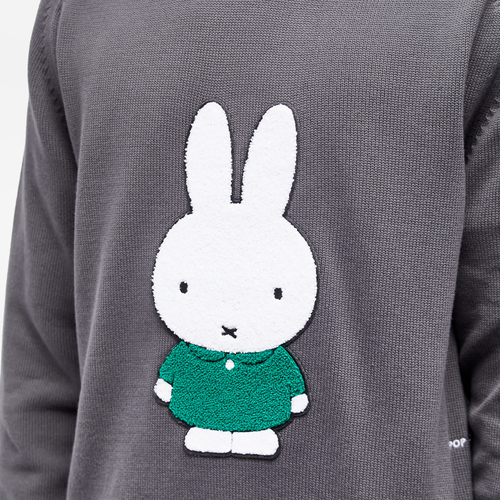 POP Trading Company x Miffy Crew Knit Grey | END. (US)