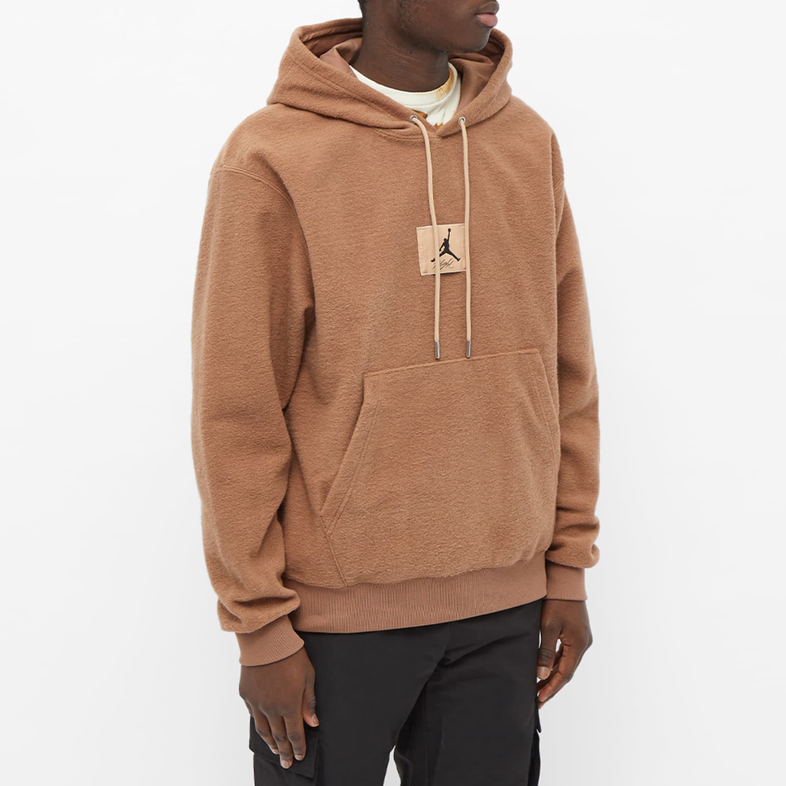 Air Jordan Flight Heritage Back Print Hoodie Archaeo Brown | END.