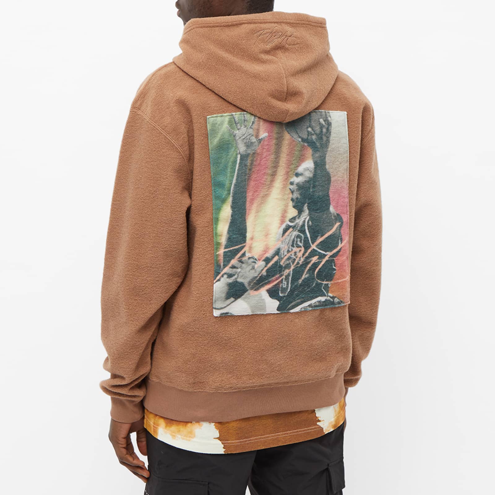 Air Jordan Flight Heritage Back Print Hoodie Archaeo Brown | END.