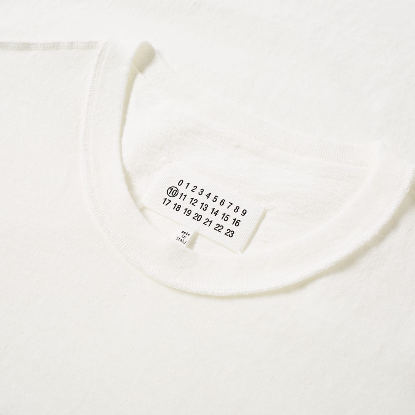 Maison Margiela 10 Things You Cant Believe Tee Off White END maison-margiela-10-things-you-cant-believe-tee-off-white-end